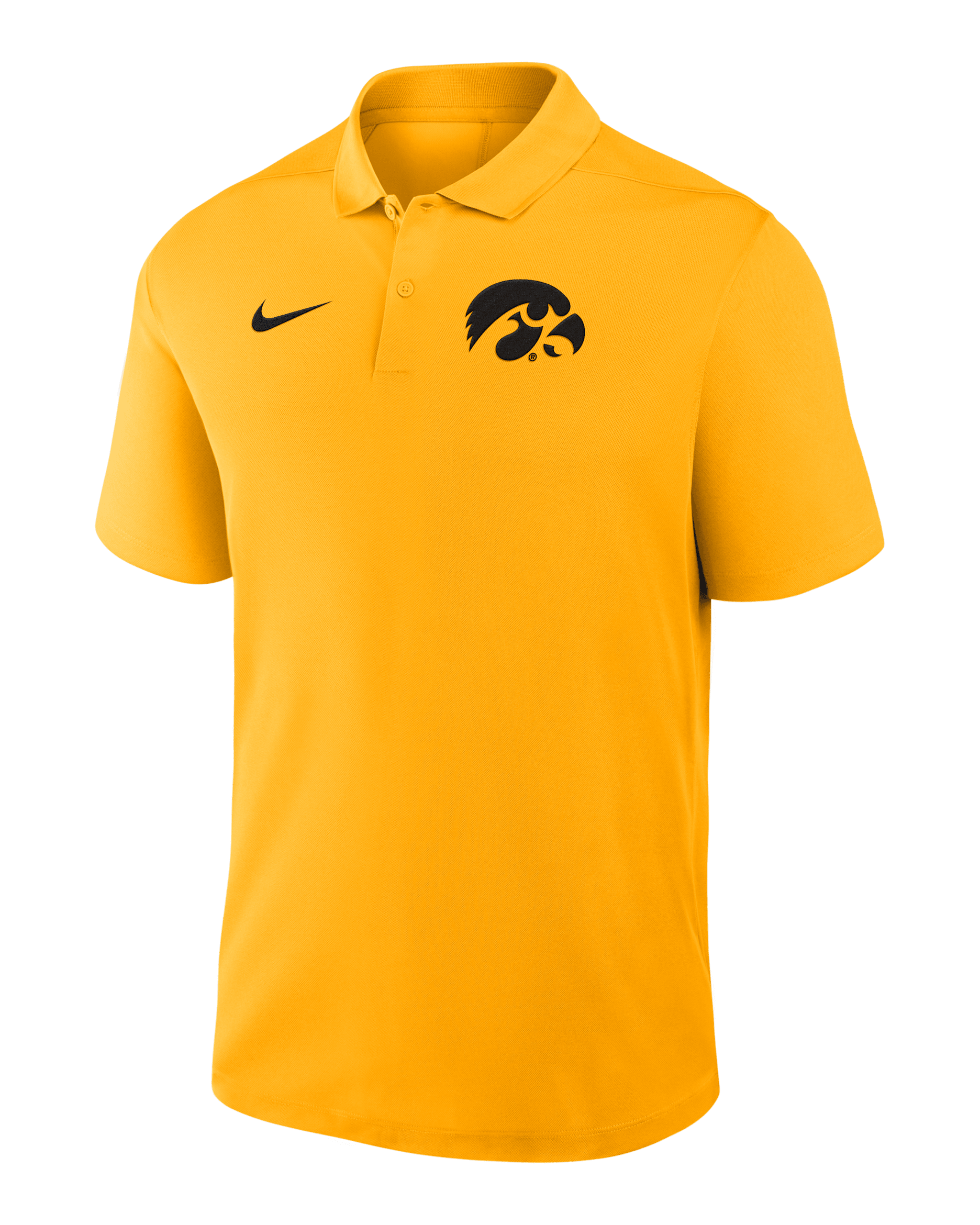 Iowa Primetime Victory Primary Logo Men's Nike Dri-FIT College Polo ...