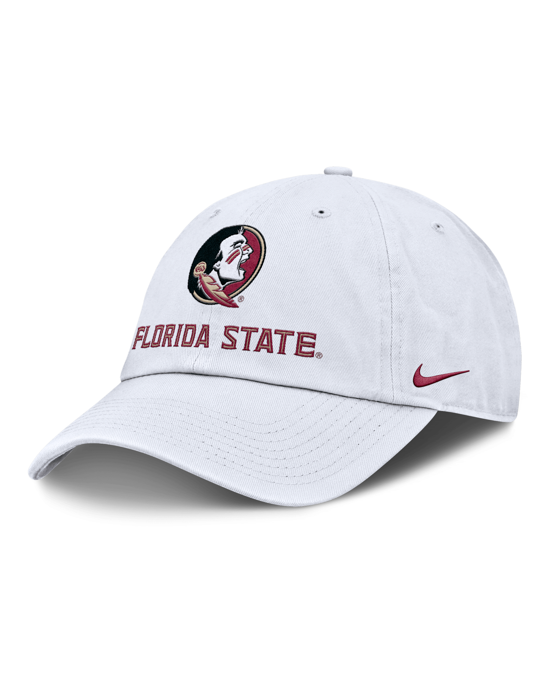 Gorra Nike universitaria ajustable para hombre Florida State Sideline ...