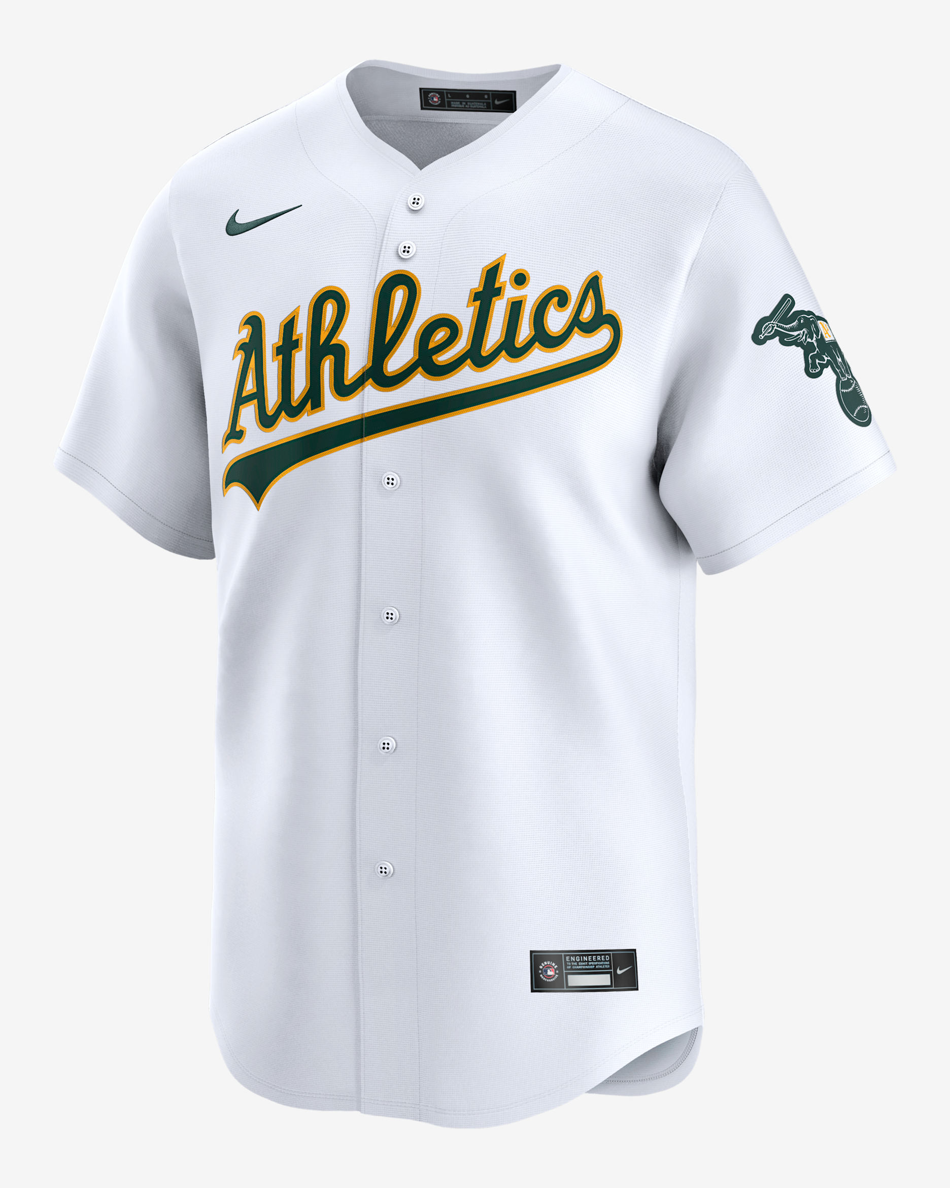 Jersey Nike Dri-FIT ADV de la MLB Limited para hombre Zack Gelof Athletics. Nike.com