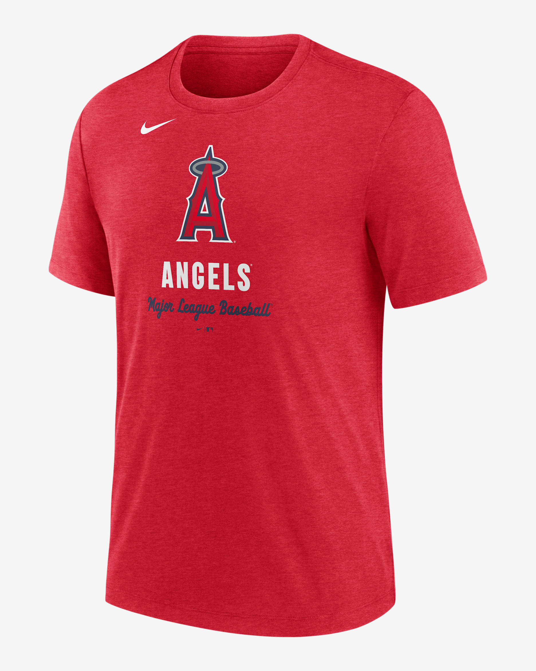 Playera Nike de la MLB para hombre Los Angeles Angels Logo. Nike.com