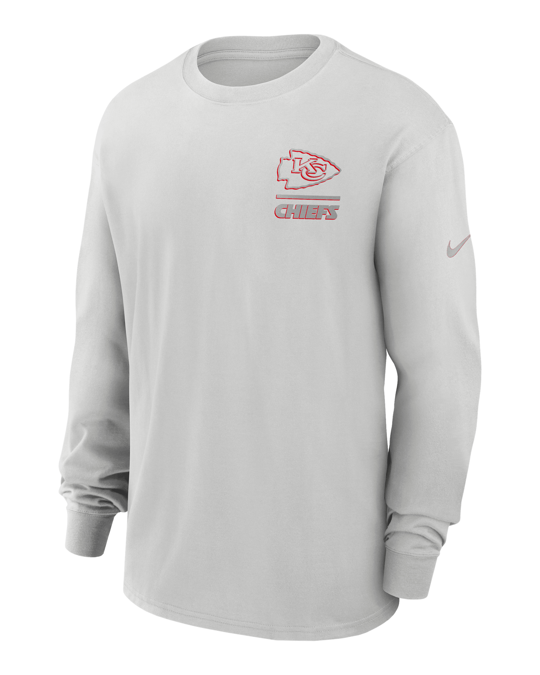 Kansas City Chiefs Essential Heavy Max90 Men's Nike NFL Long-Sleeve T-Shirt. Nike.com