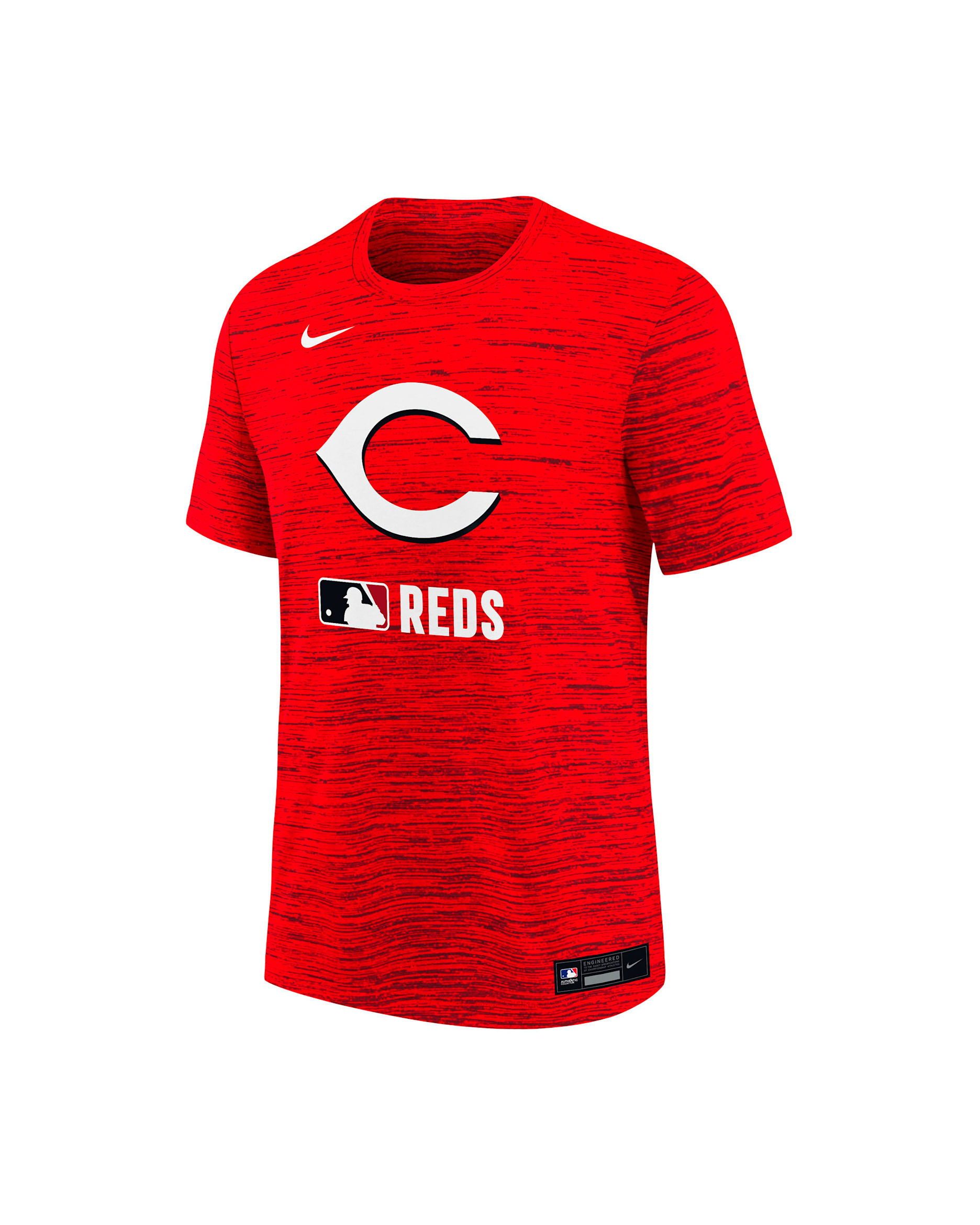 Cincinnati Reds Authentic Collection Velocity Big Kids’ Nike Dri-FIT MLB T-Shirt. Nike.com