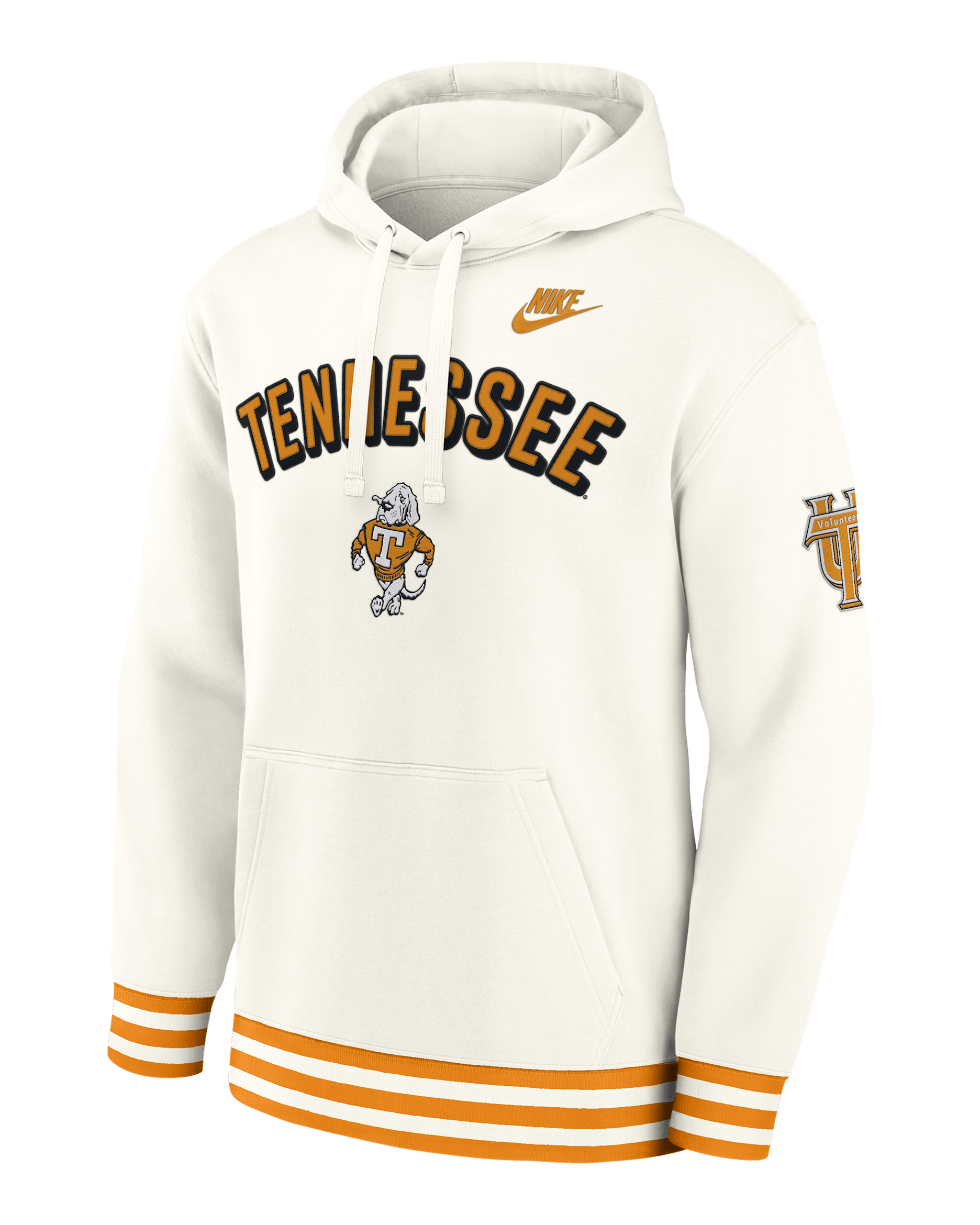 Sudadera universitaria con gorro sin cierre Nike Tennessee Legacy Retro para hombre. Nike.com