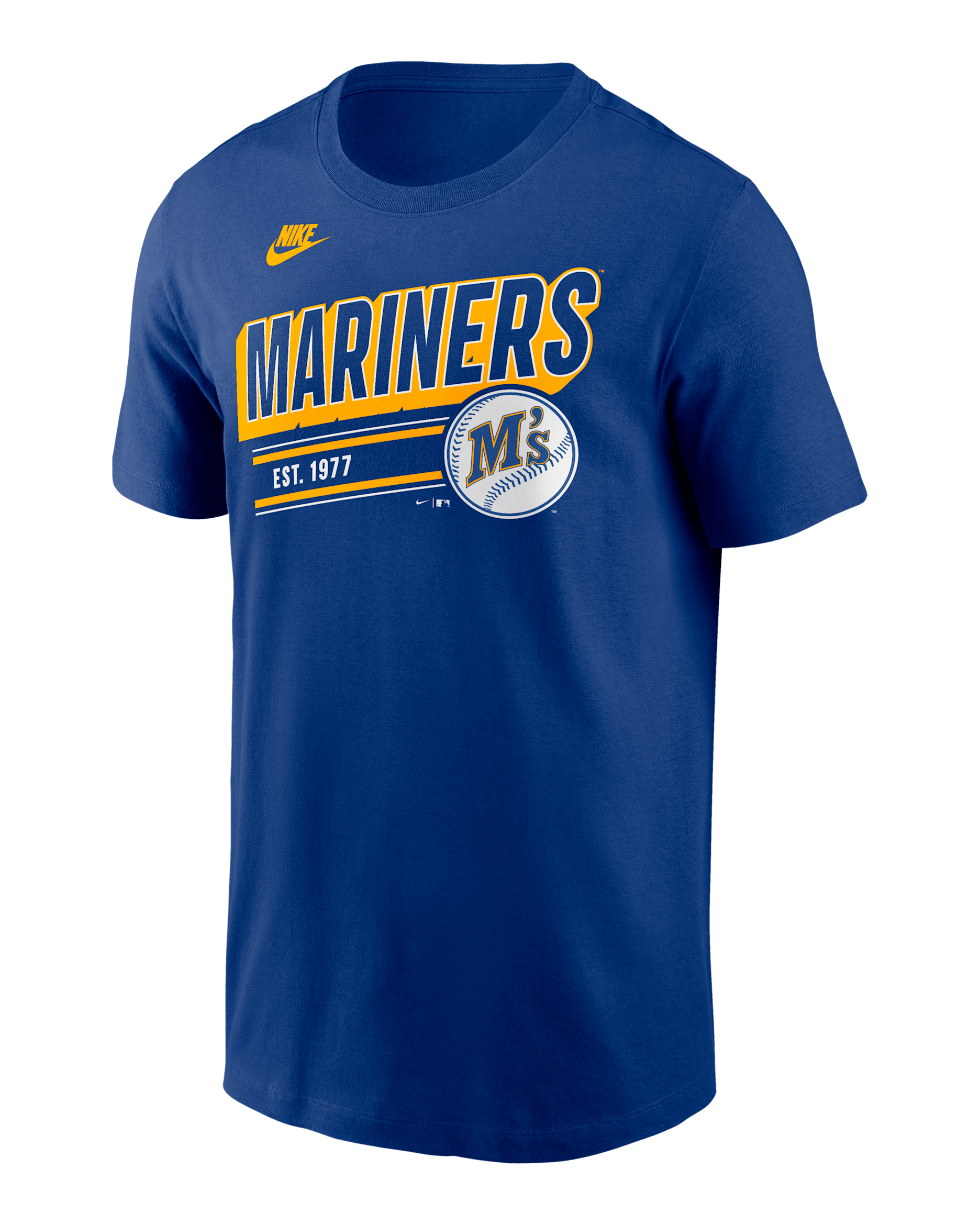 Playera Nike de la MLB para hombre Seattle Mariners Cooperstown Retro ...