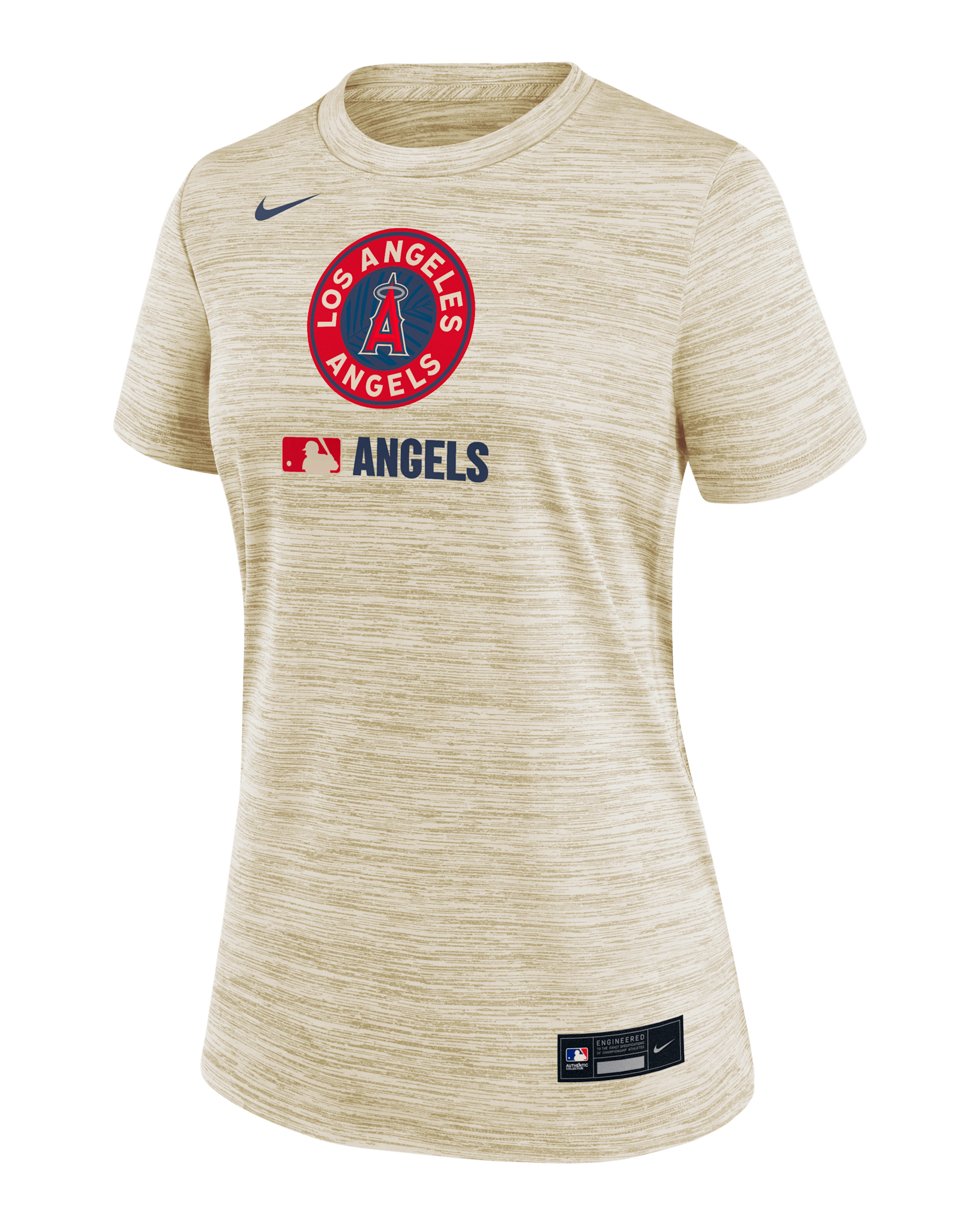 Playera Nike Dri-FIT de la MLB para mujer Los Angeles Angels Authentic ...