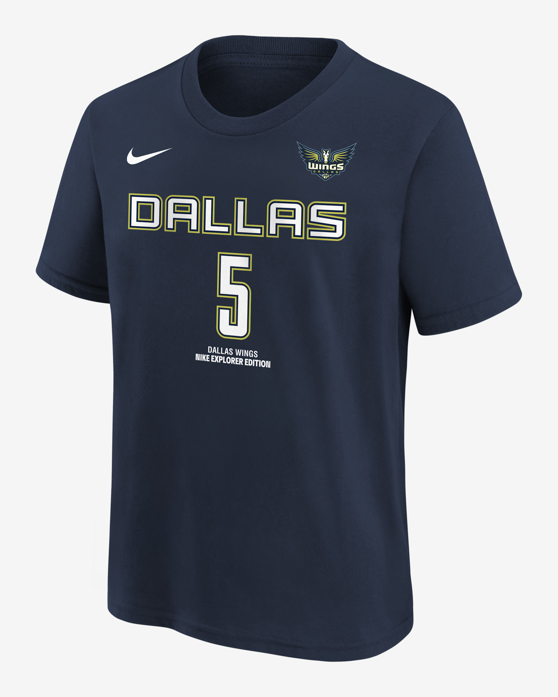 Playera WNBA para niñas talla grande Paige Bueckers Dallas Wings ...