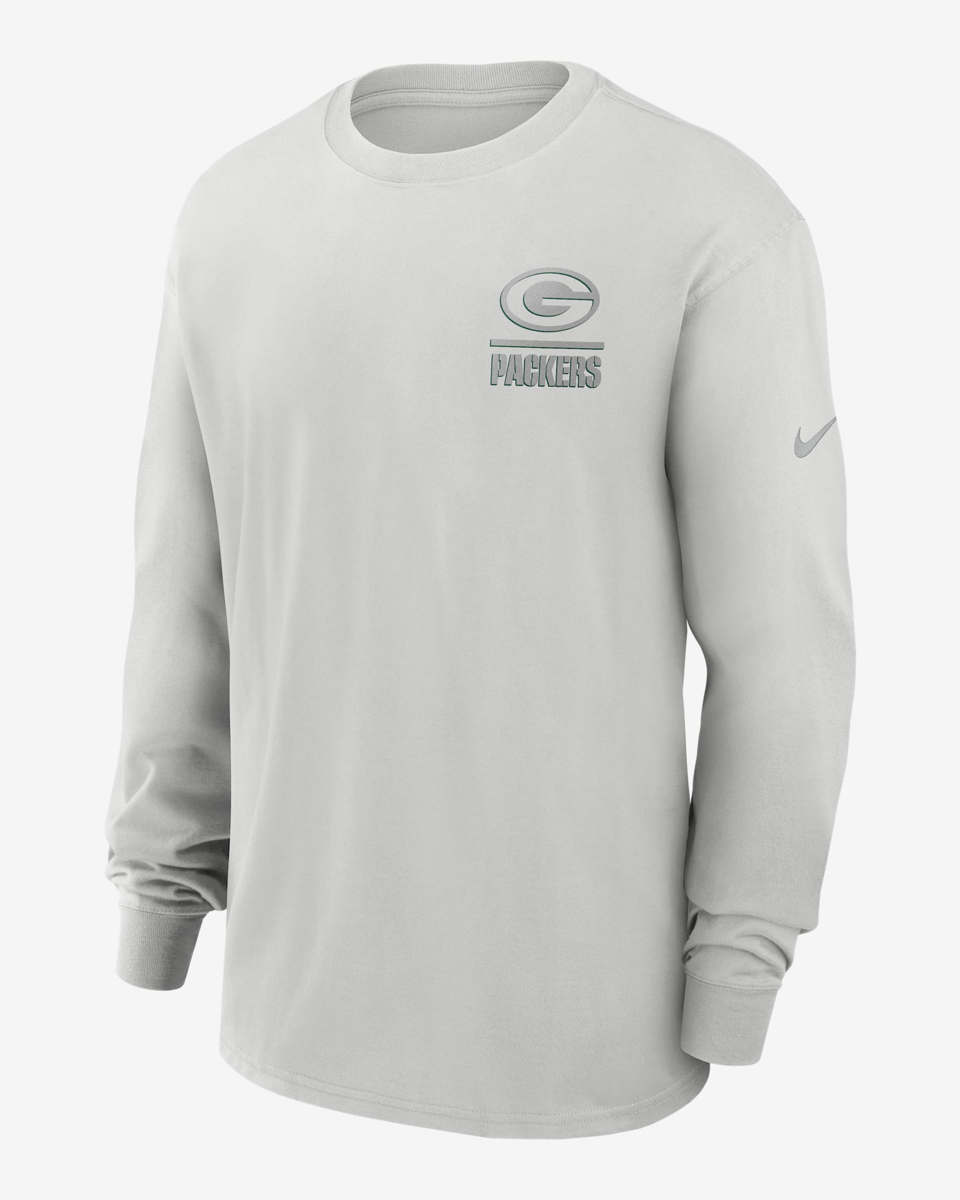 Green Bay Packers Essential Heavy Max90 Men's Nike NFL Long-Sleeve T-Shirt. Nike.com