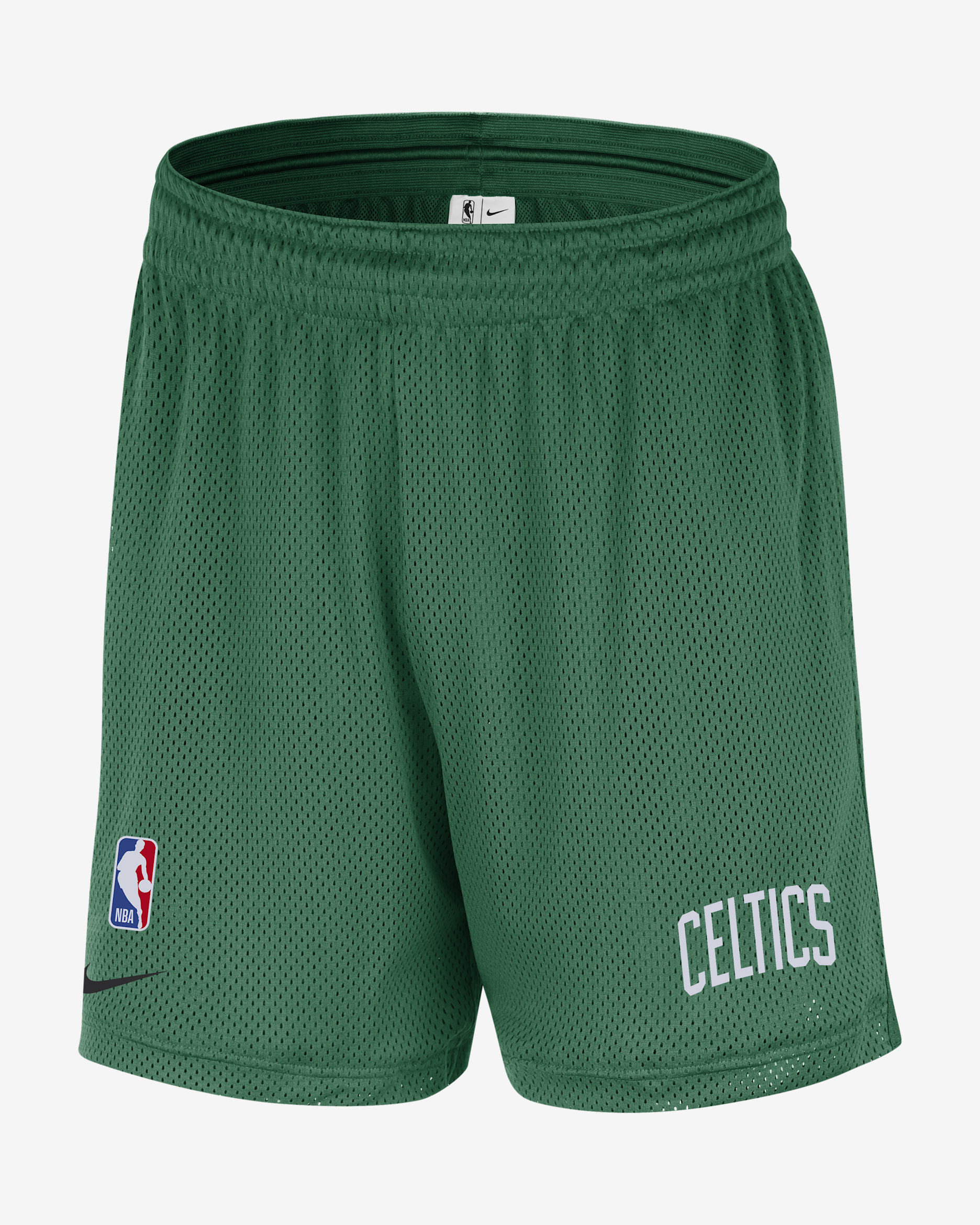 Shorts Nike de malla de la NBA para hombre Boston Celtics. Nike MX