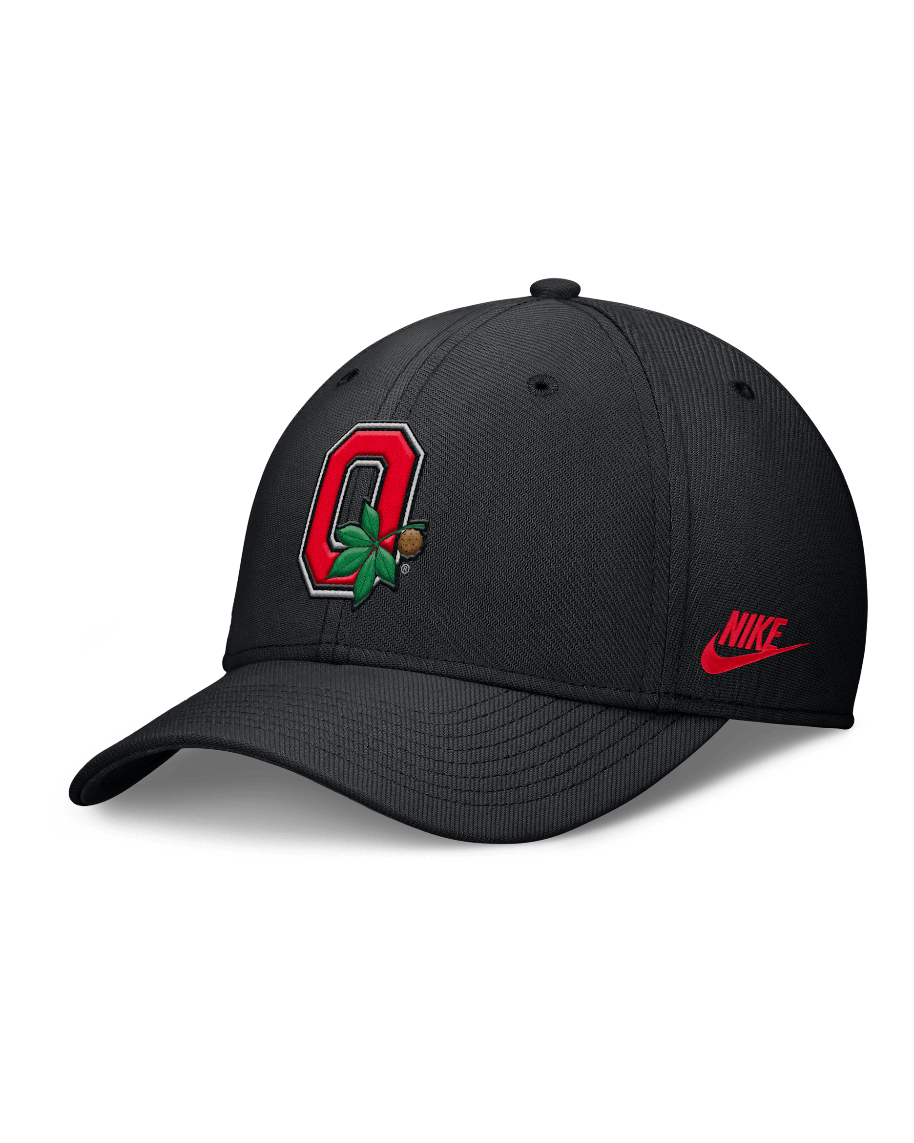 Gorra universitaria Nike Dri-FIT para hombre Ohio State Primetime Rise ...