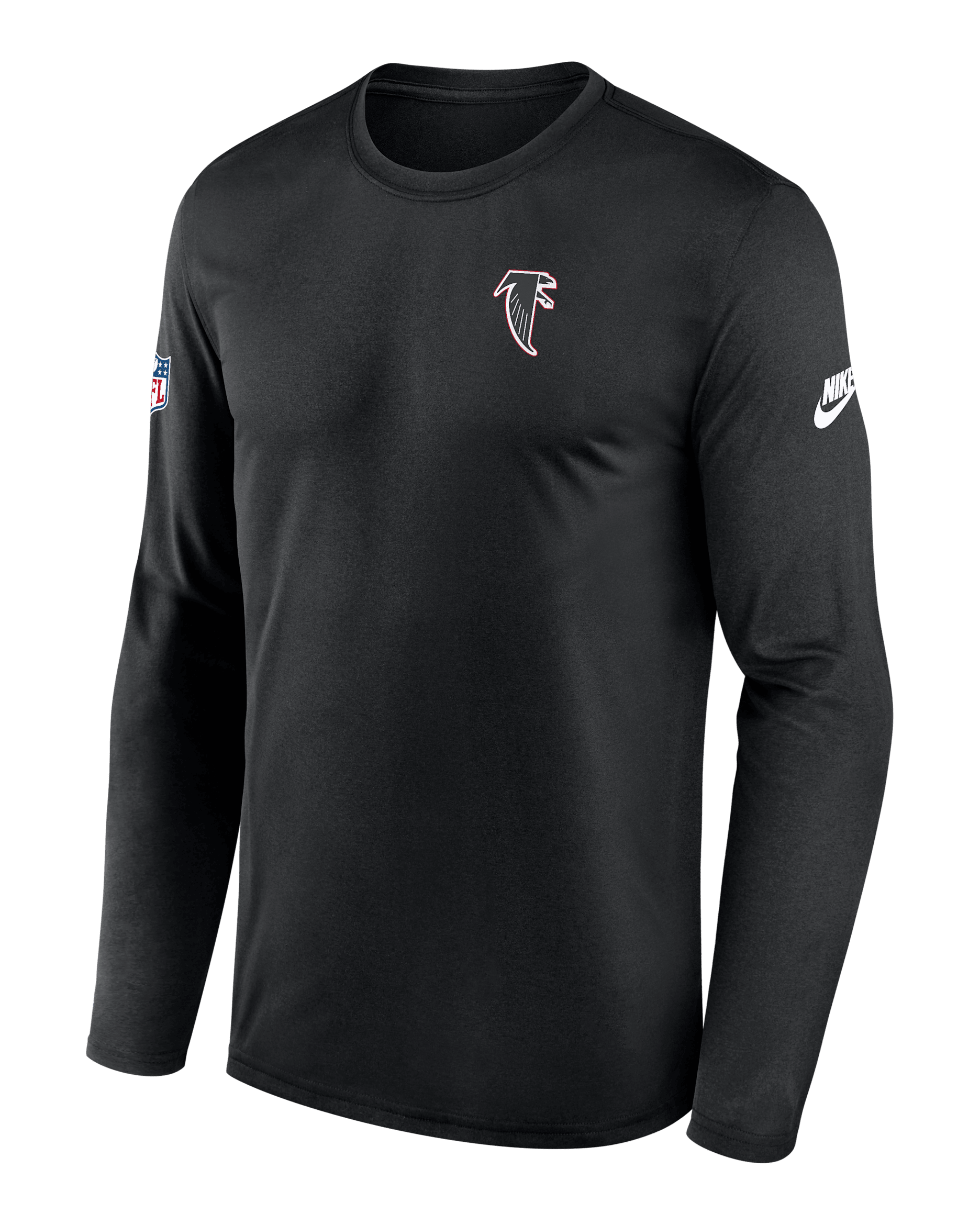Atlanta Falcons Alt Legend Small Logo Men's Nike Dri-FIT NFL Long ...