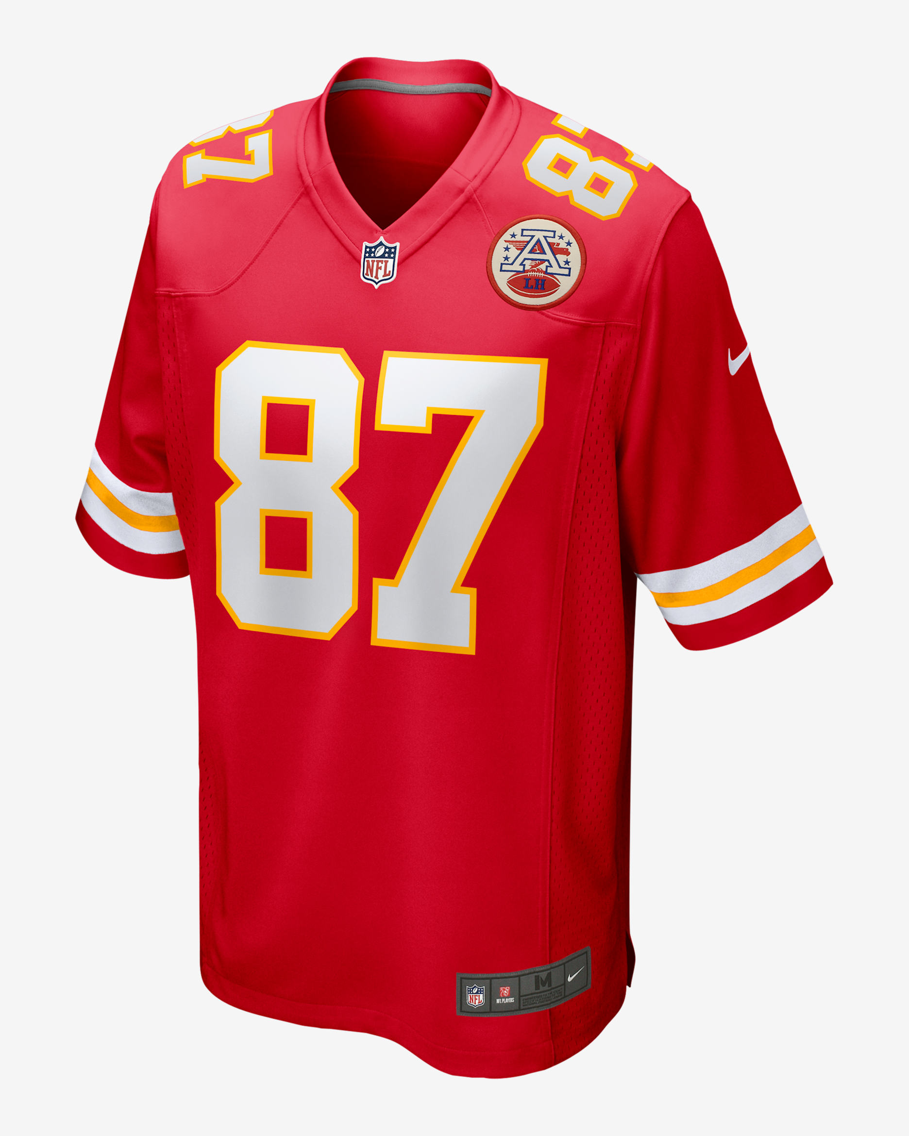 Jersey de juego Nike para hombre Travis Kelce Kansas City Chiefs. Nike MX