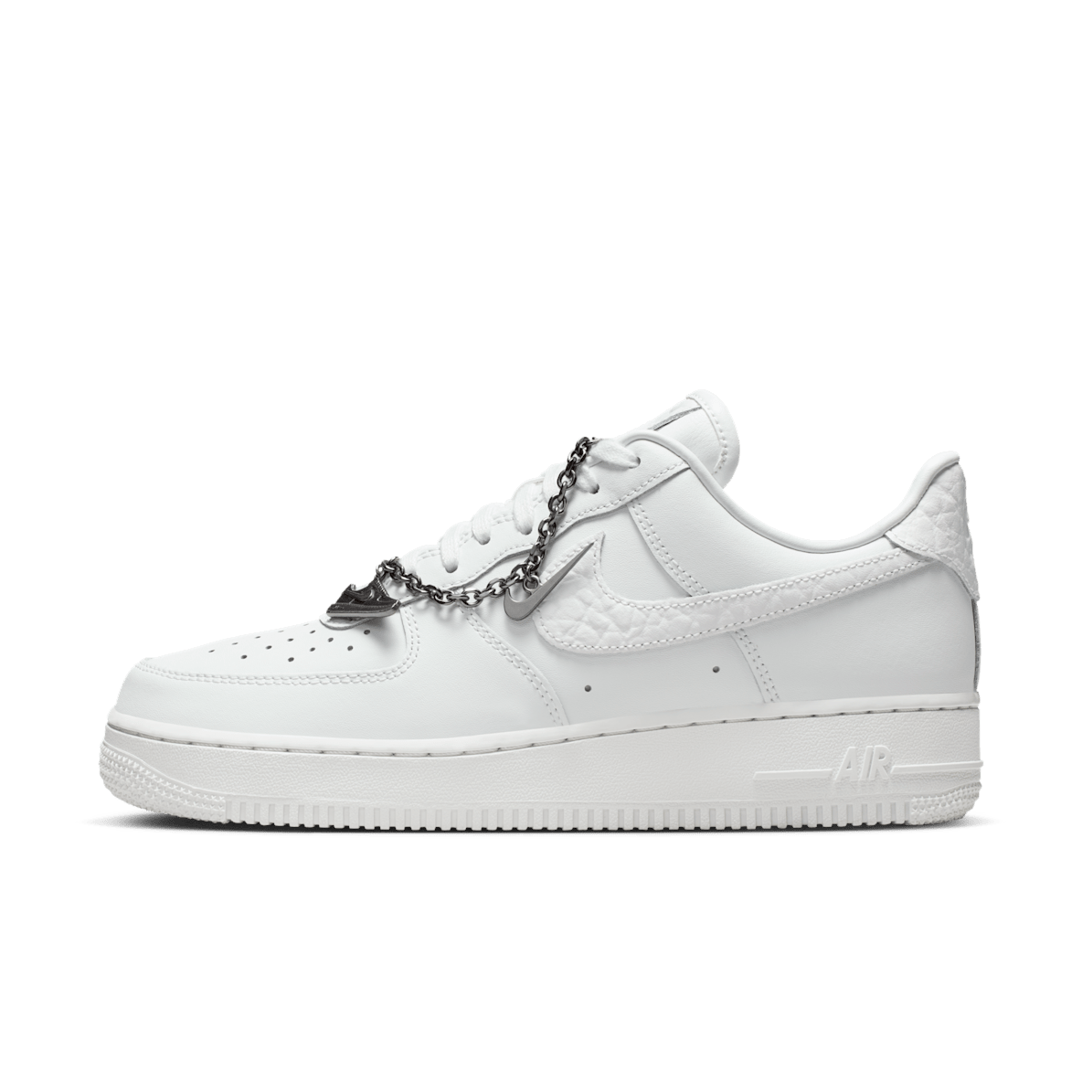 White Air Force 1 Shoes. Nike FI