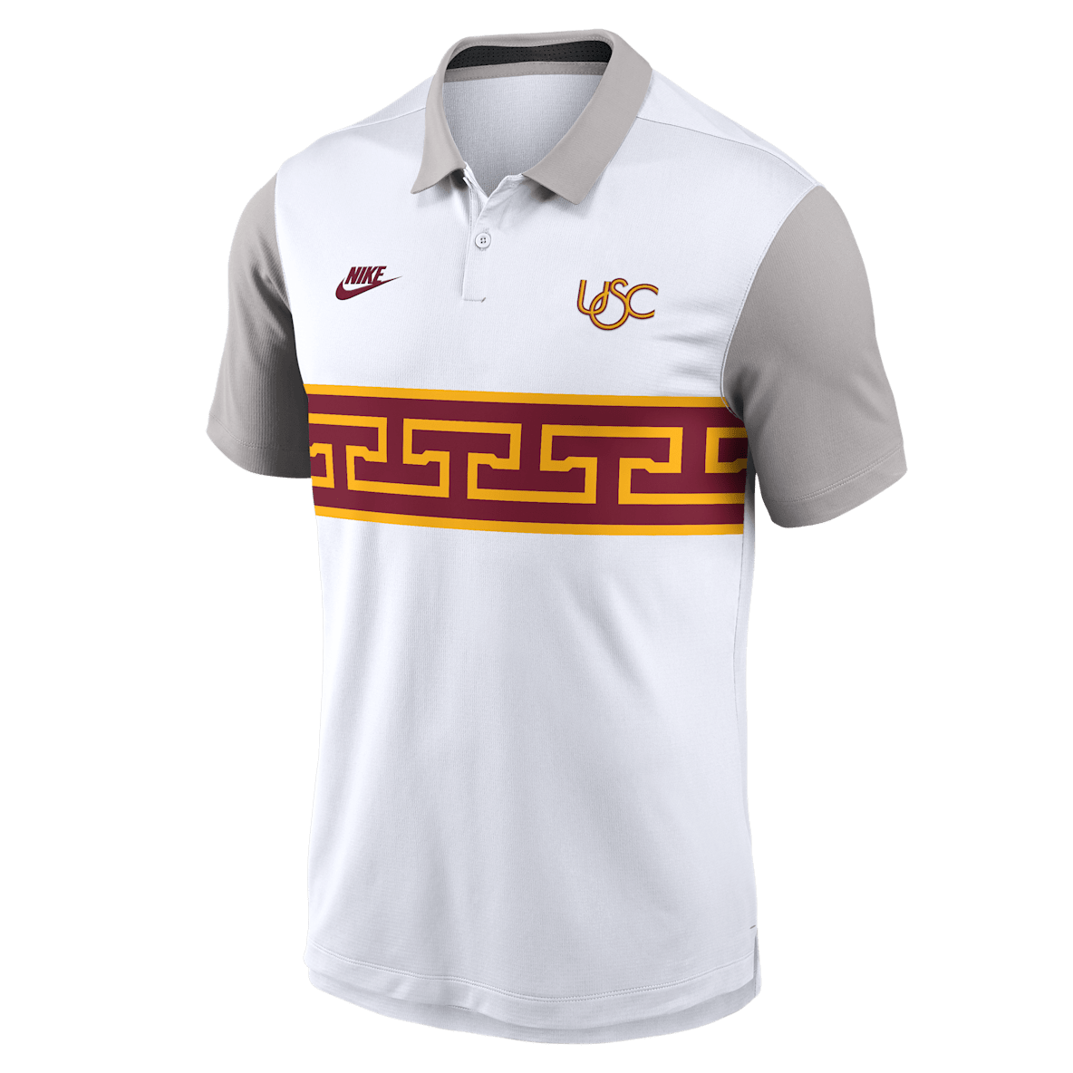 White USC Trojans Polos. Nike.com
