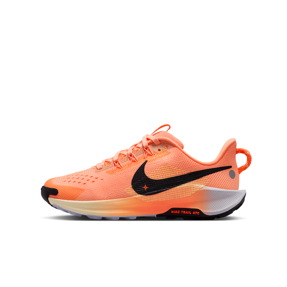 Orange Trail Shoes. Nike IE