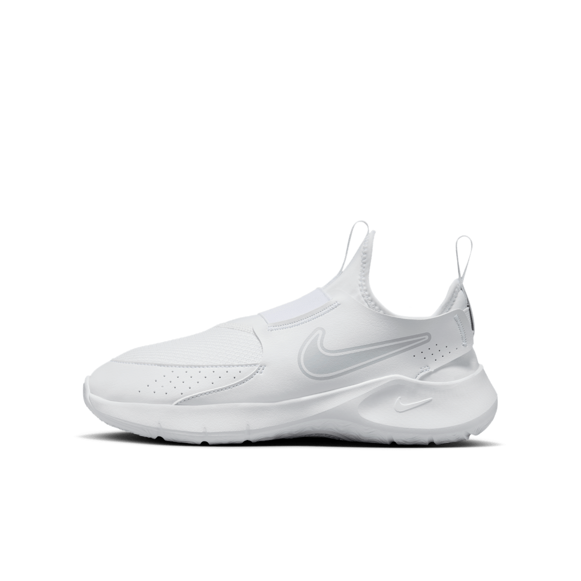 White Nike Flex Runner Shoes. Nike ID
