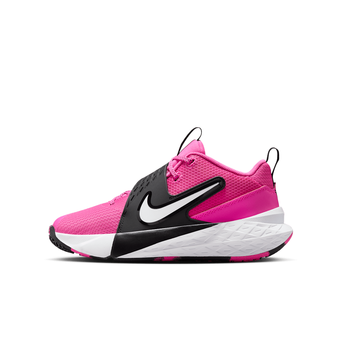 Pink Nike Team Hustle At Least 20% Sustainable Material Shoes. Nike.com