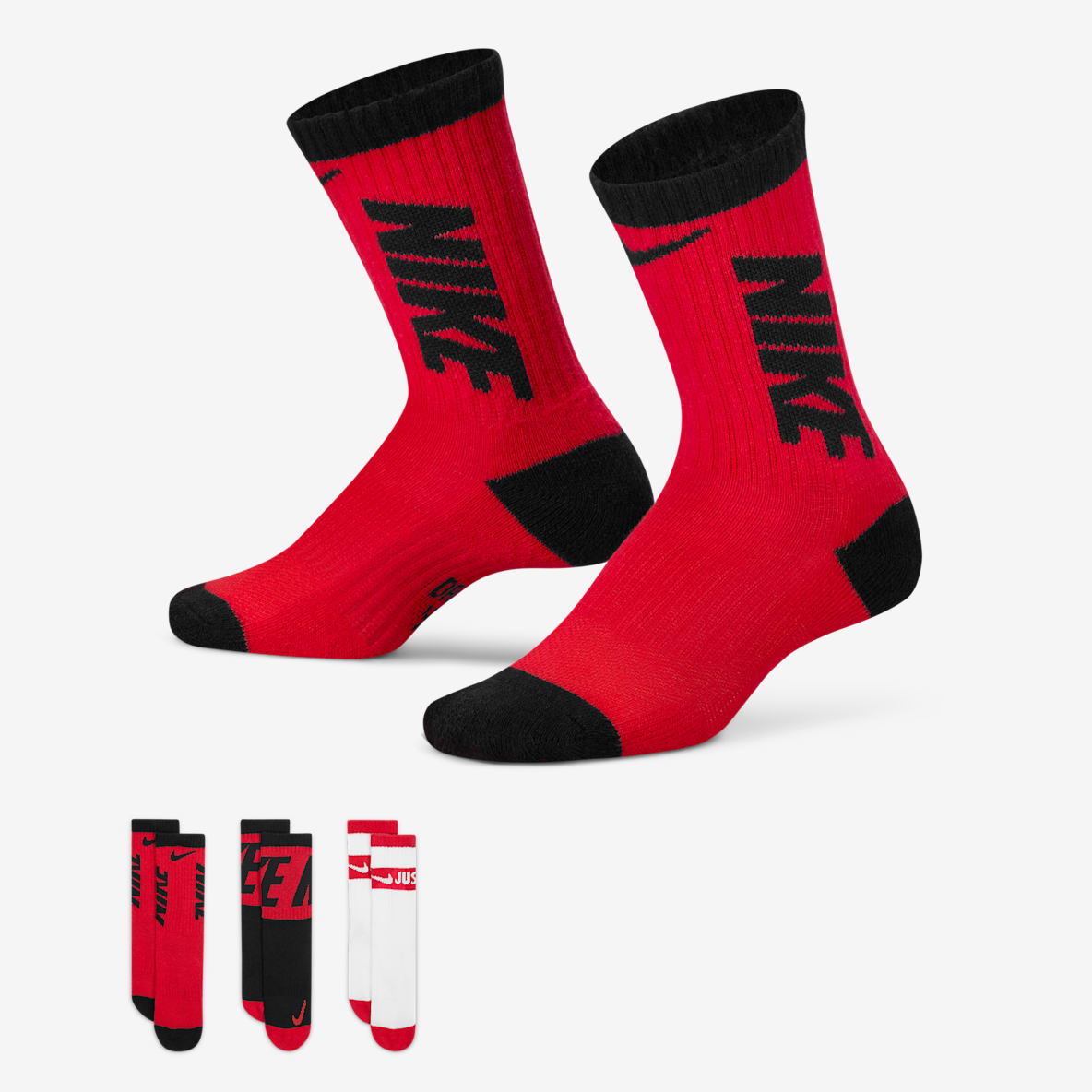 Kids Boys' Crew Socks. Nike.com