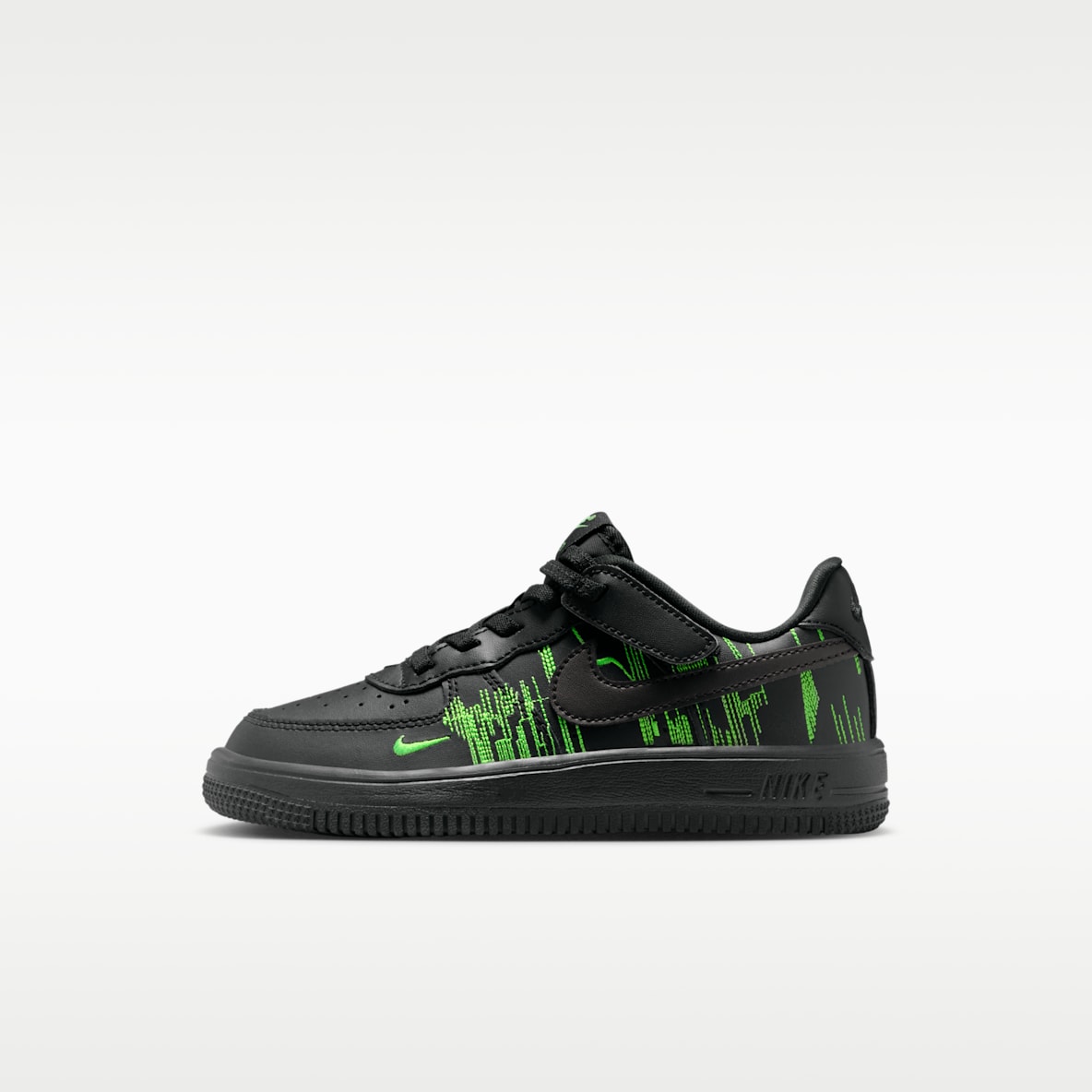 Younger Kids (UK 7.5 - UK 2.5) Black Air Force 1. Nike ID
