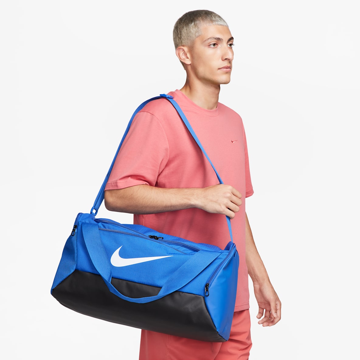 Blue Brasilia Duffel Bags. Nike AU