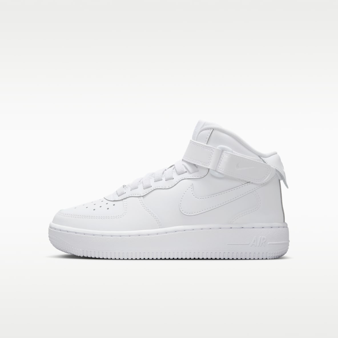 Girls Air Force 1 Mid Top Shoes. Nike PH