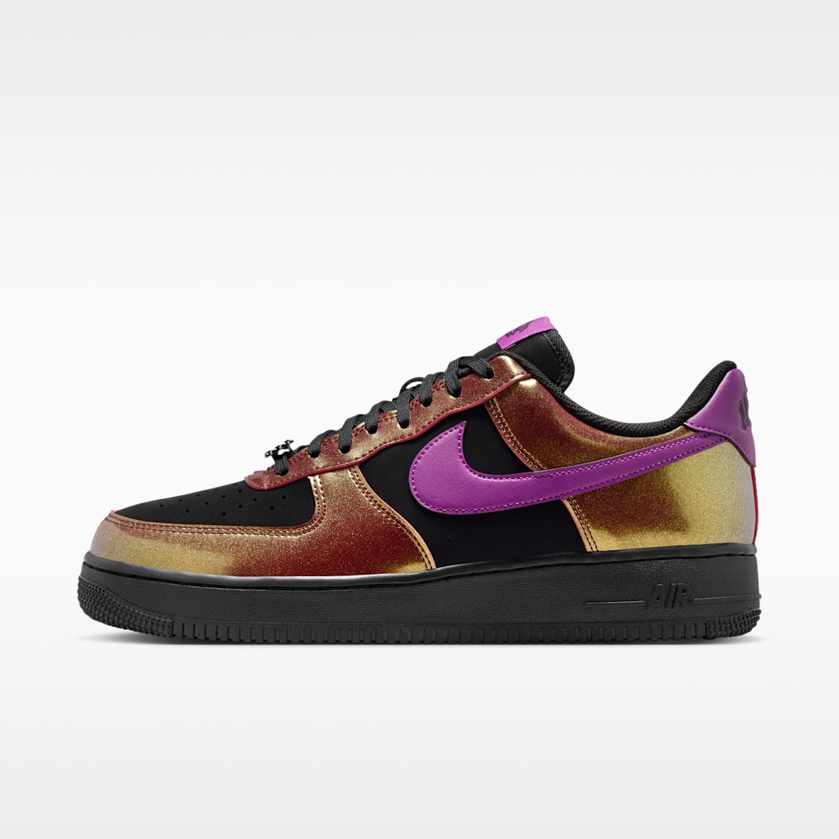 Hombre Negro Air Force 1. Nike US