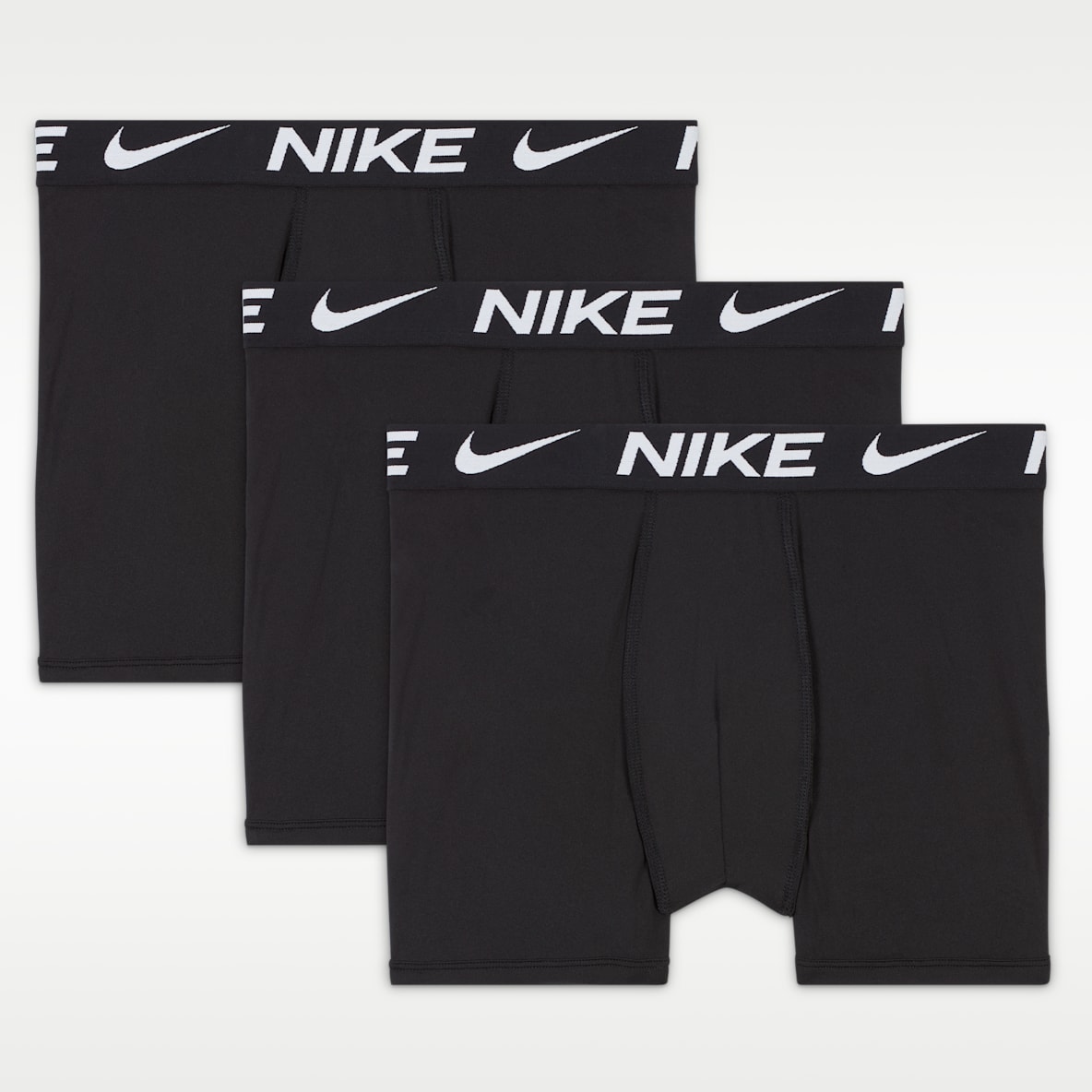 Black 3 Pack Briefs. Nike.com