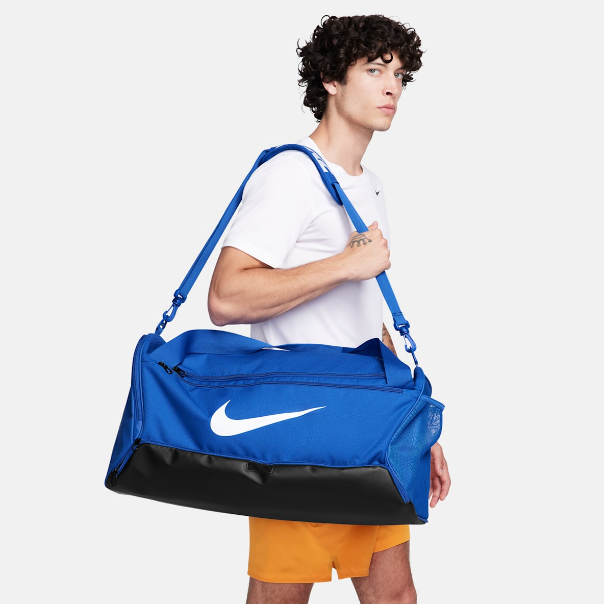 Blue Brasilia Duffel Bags. Nike AU