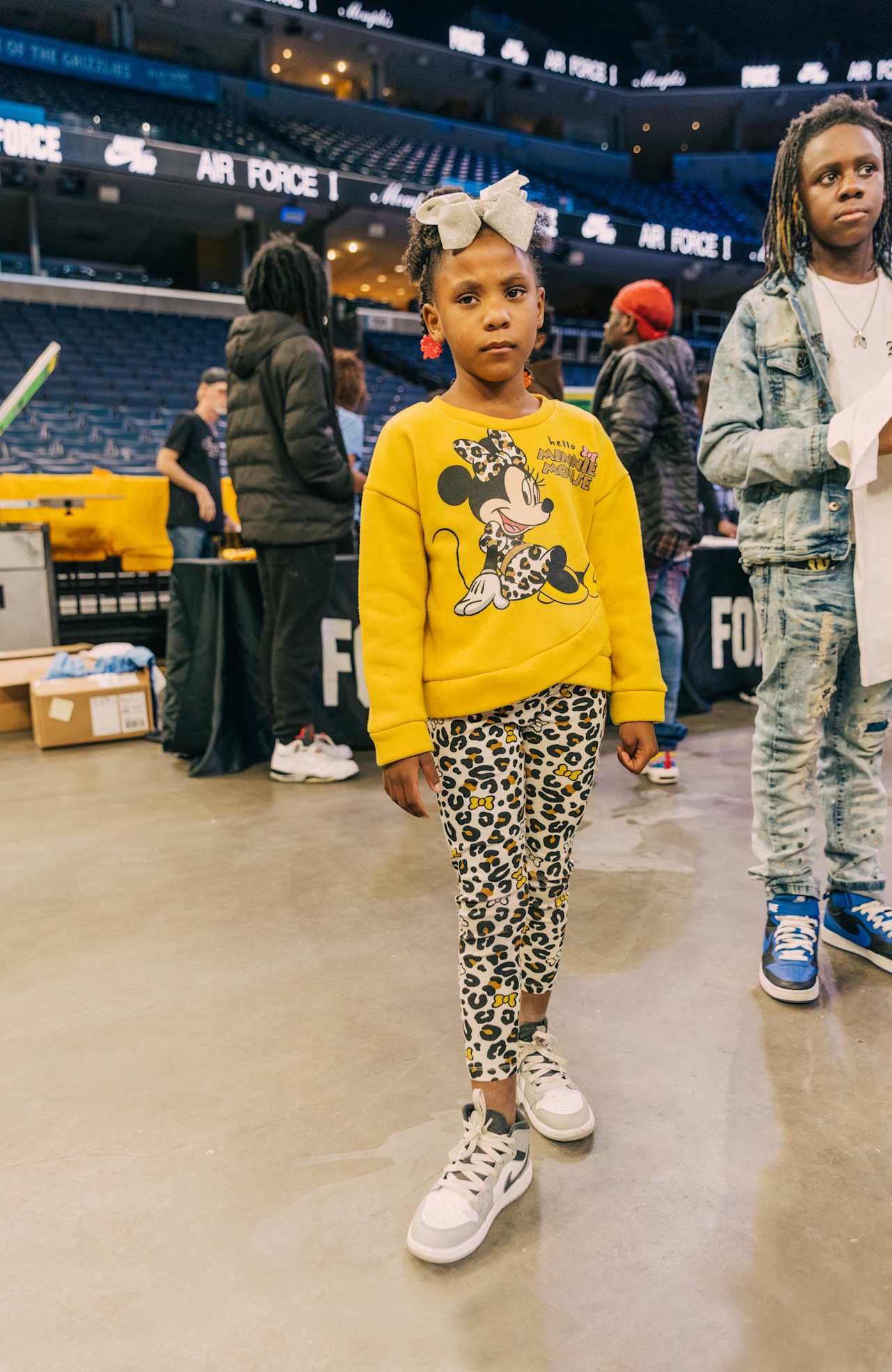 Street SNKRS: Memphis x AF1 40th Anniversary Kid's Celebration. Nike SNKRS