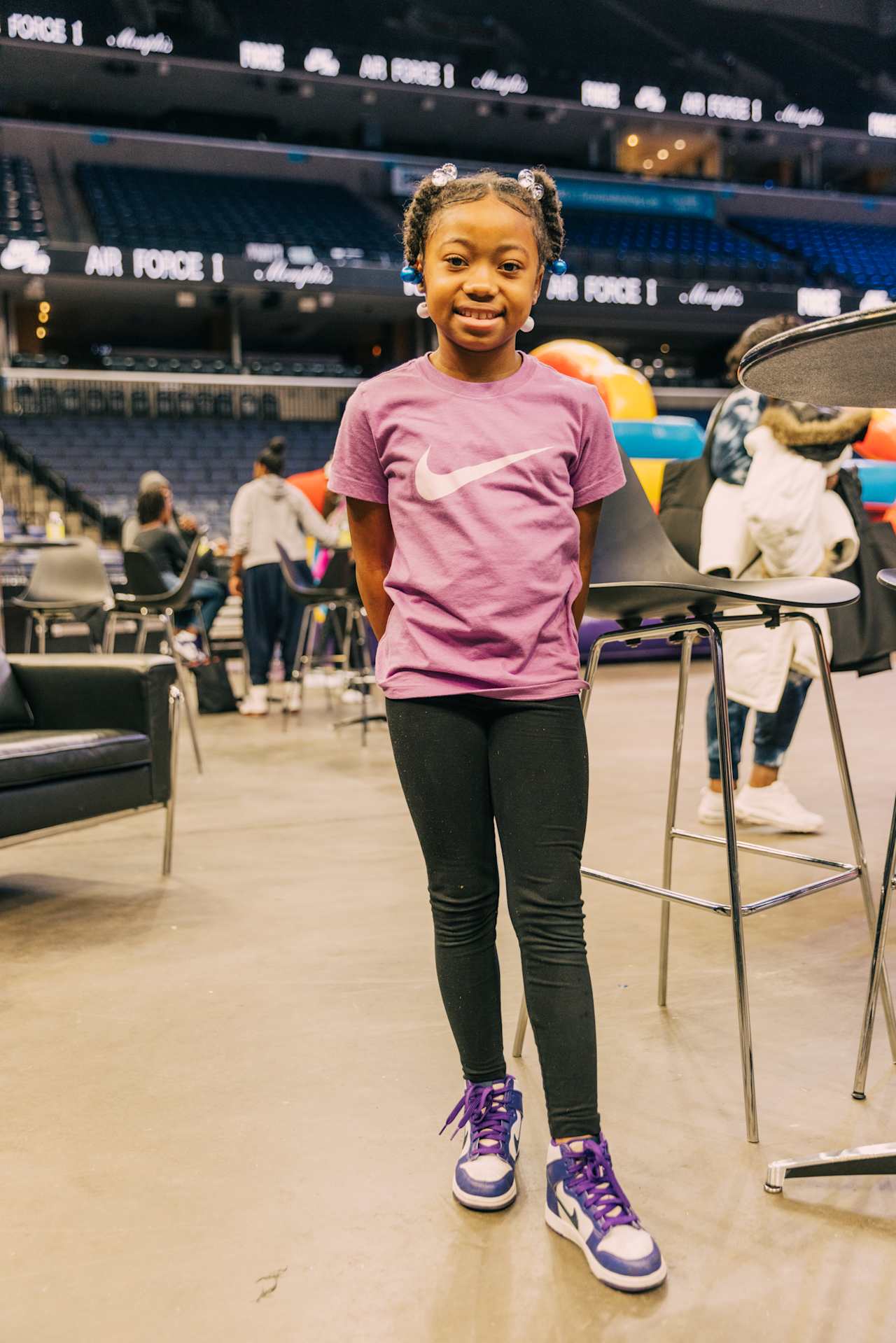 Street SNKRS: Memphis x AF1 40th Anniversary Kid's Celebration. Nike SNKRS