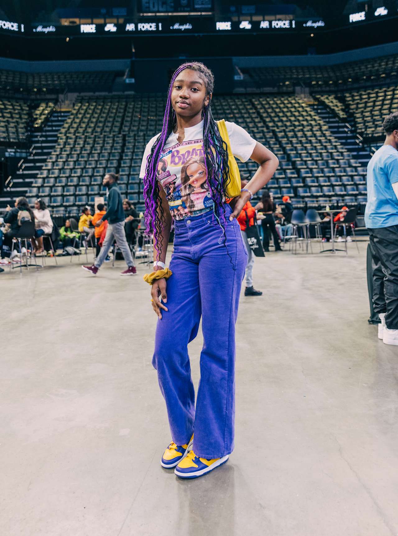 Street SNKRS: Memphis x AF1 40th Anniversary Kid's Celebration. Nike SNKRS