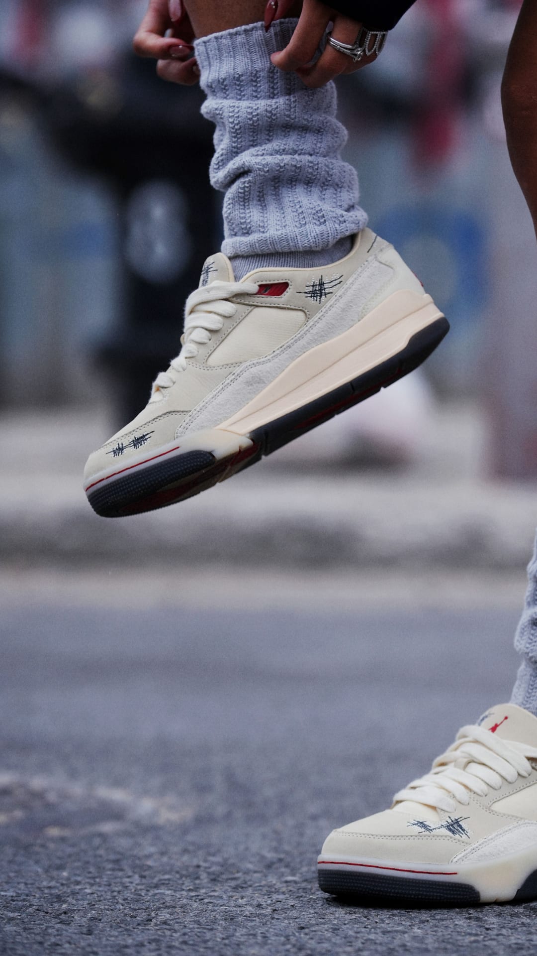 Women's Jordan Flight Court x Téla: Crèpe. Nike SNKRS