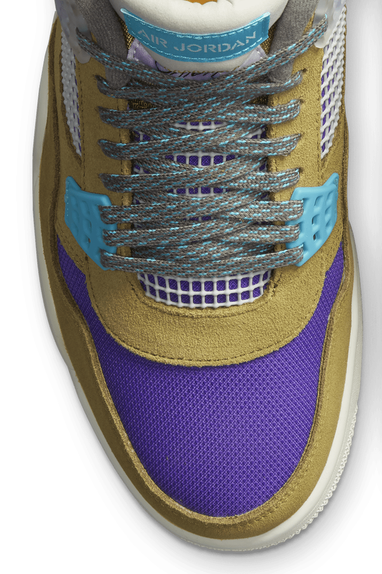 วันเปิดตัว Air Jordan 4 x UNION LA “Desert Moss”. Nike SNKRS