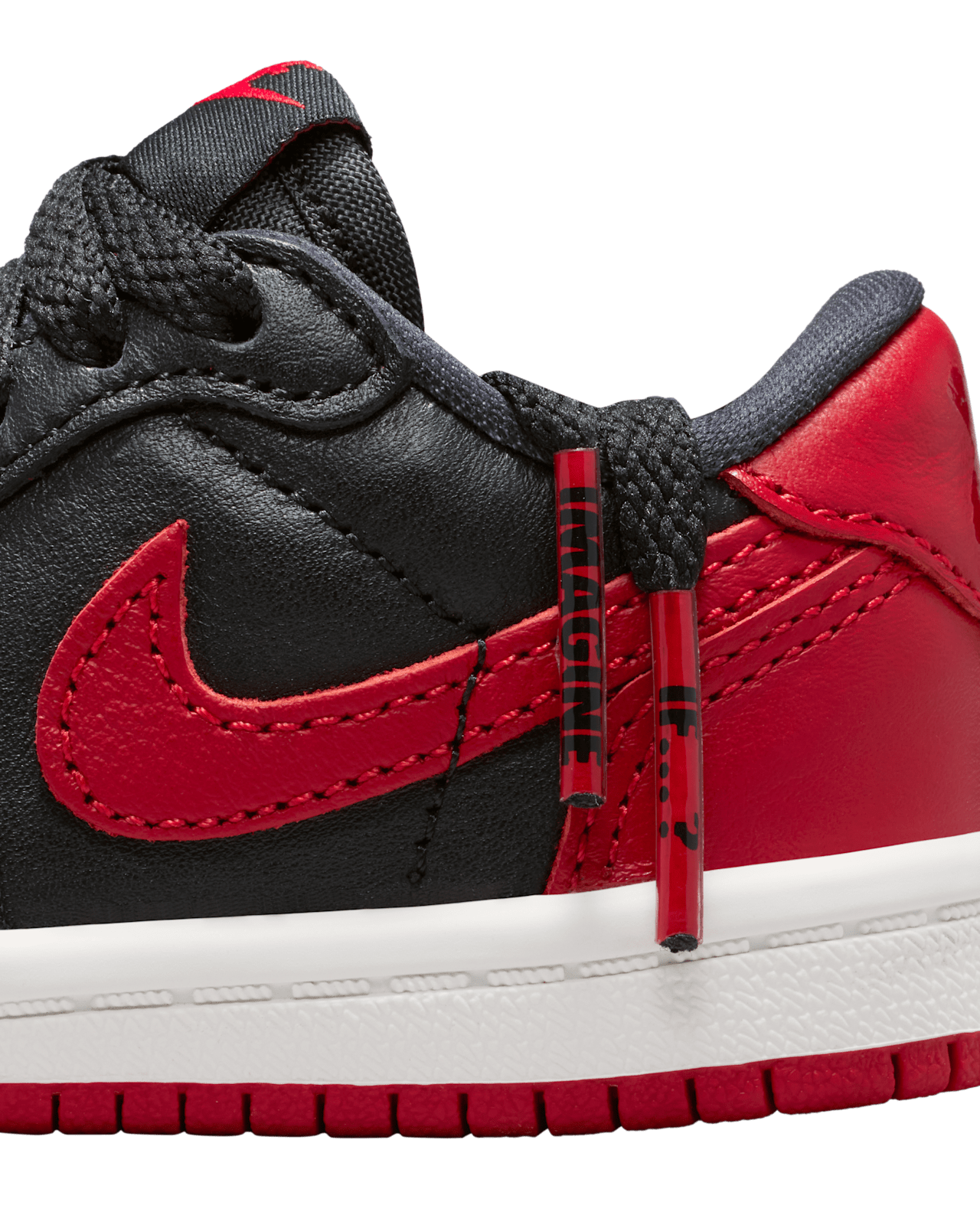 Toddler Jordan 1 Retro Low OG "Banned" 'Black and Varsity Red' Release ...