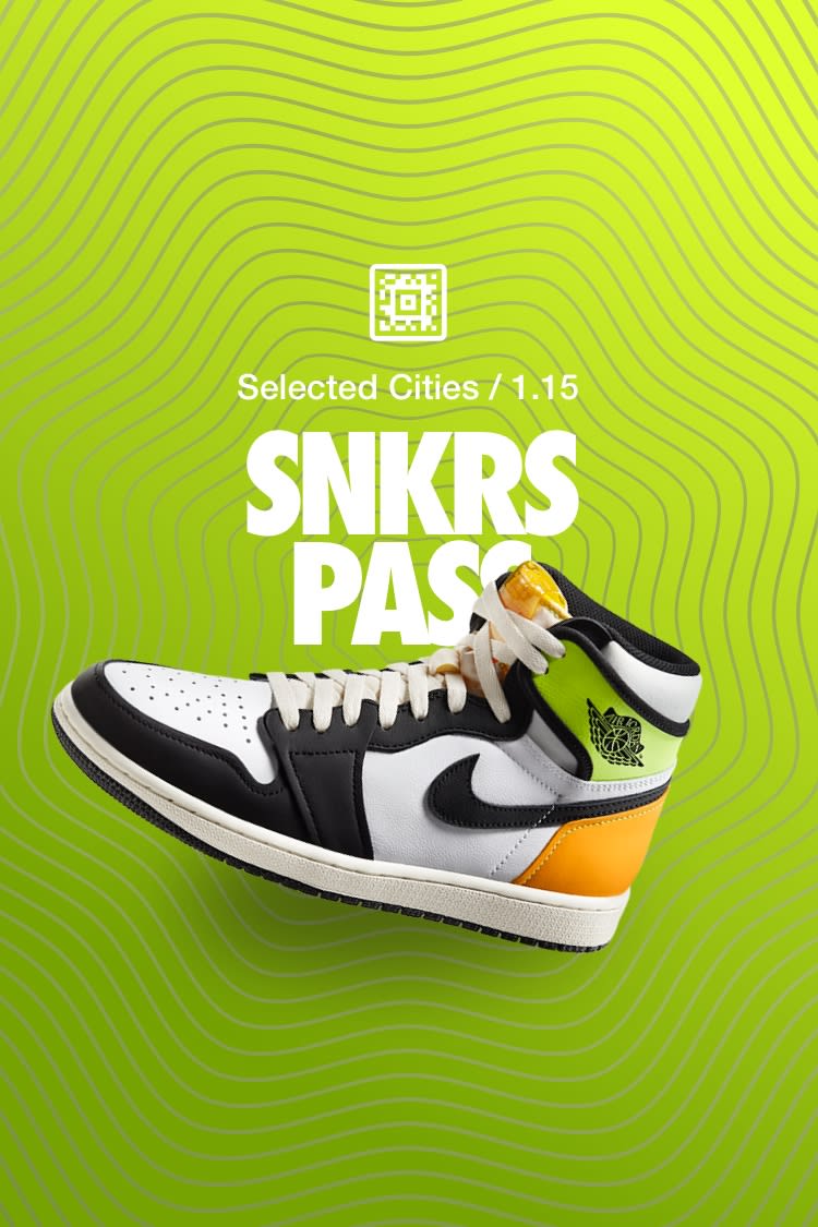 【NIKE公式】SNKRS PASS エア ジョーダン 1 'Volt Gold' (AJ1 VOLT GOLD / 555088-118). Nike SNKRS