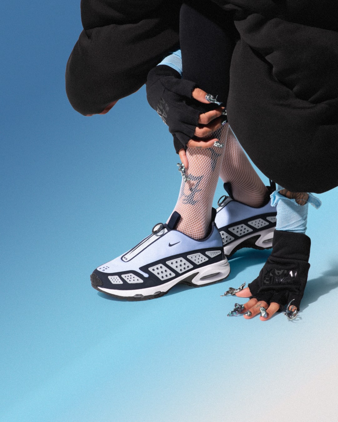 Data de llançament de les Air Max SNDR "Blue Ice and Obsidian" (HJ8080 ...