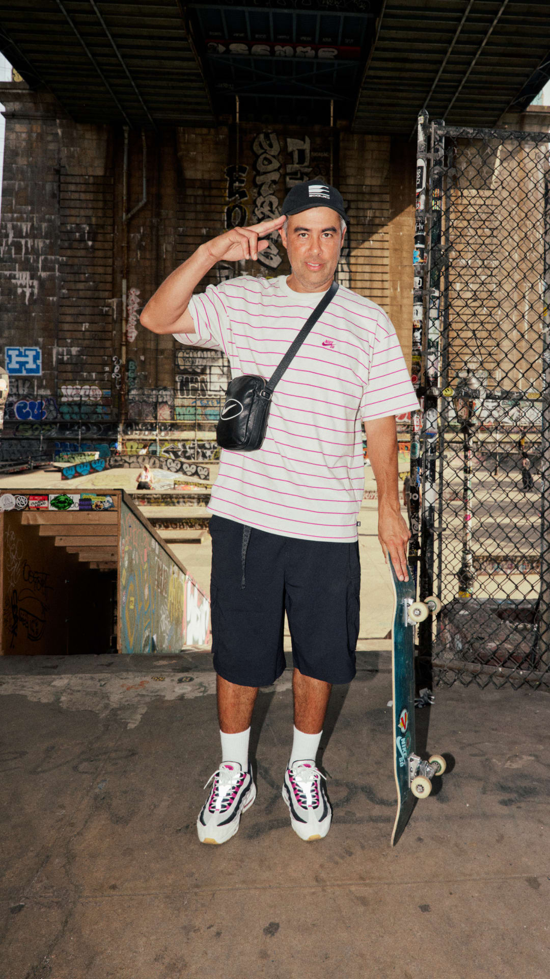 Street SNKRS: Air Max 95 Skate Jam NYC. Nike SNKRS