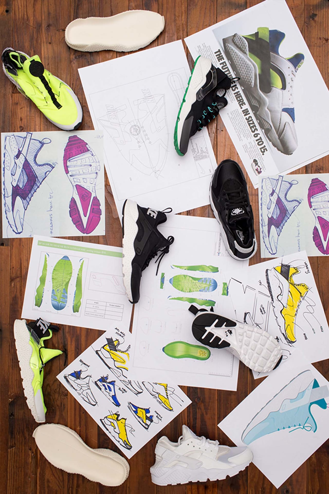 Tajemství designu: Dámská bota Nike Air Huarache Ultra. Nike SNKRS