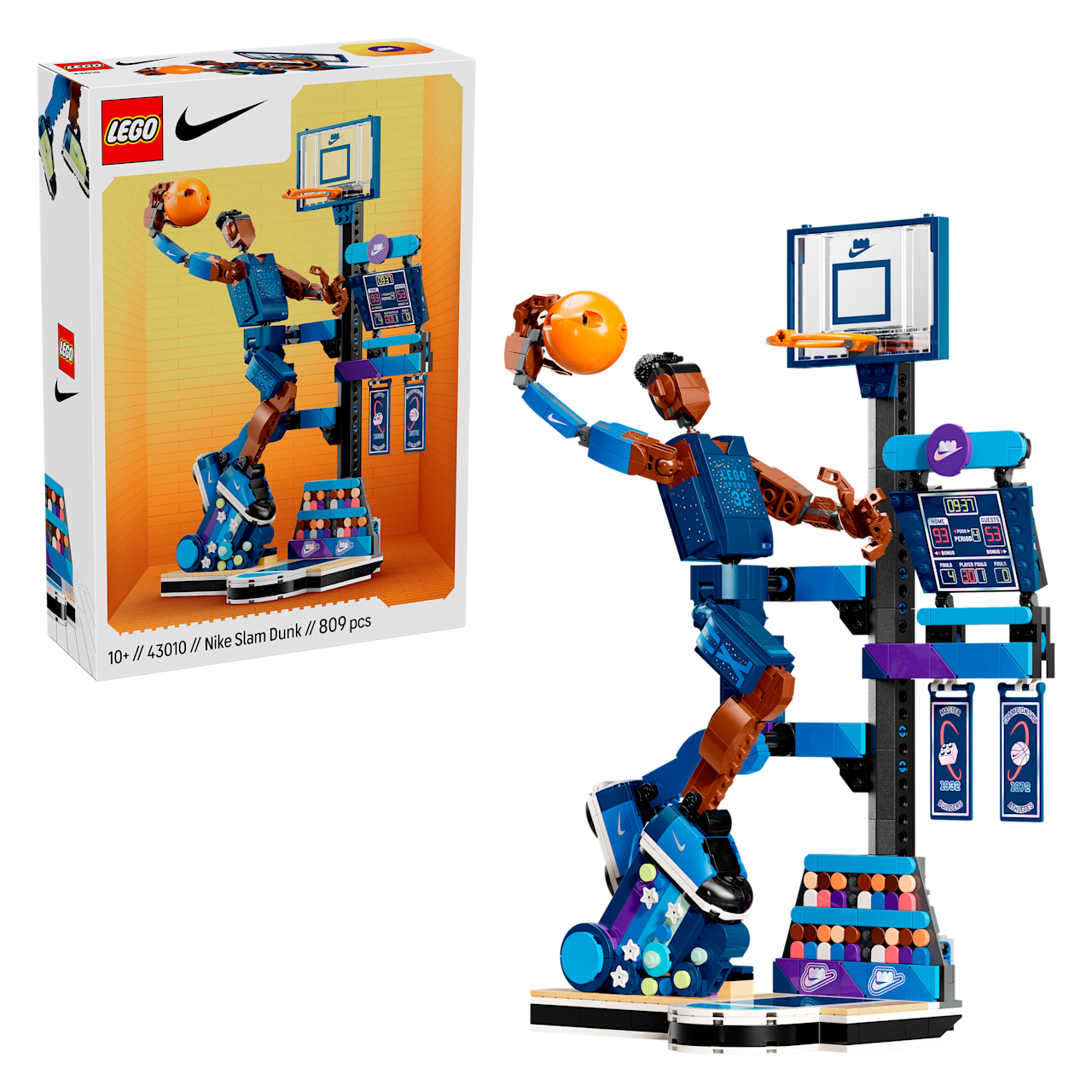 Nike Slam Dunk x LEGO® Set (LE1001-471) Release Date. Nike SNKRS