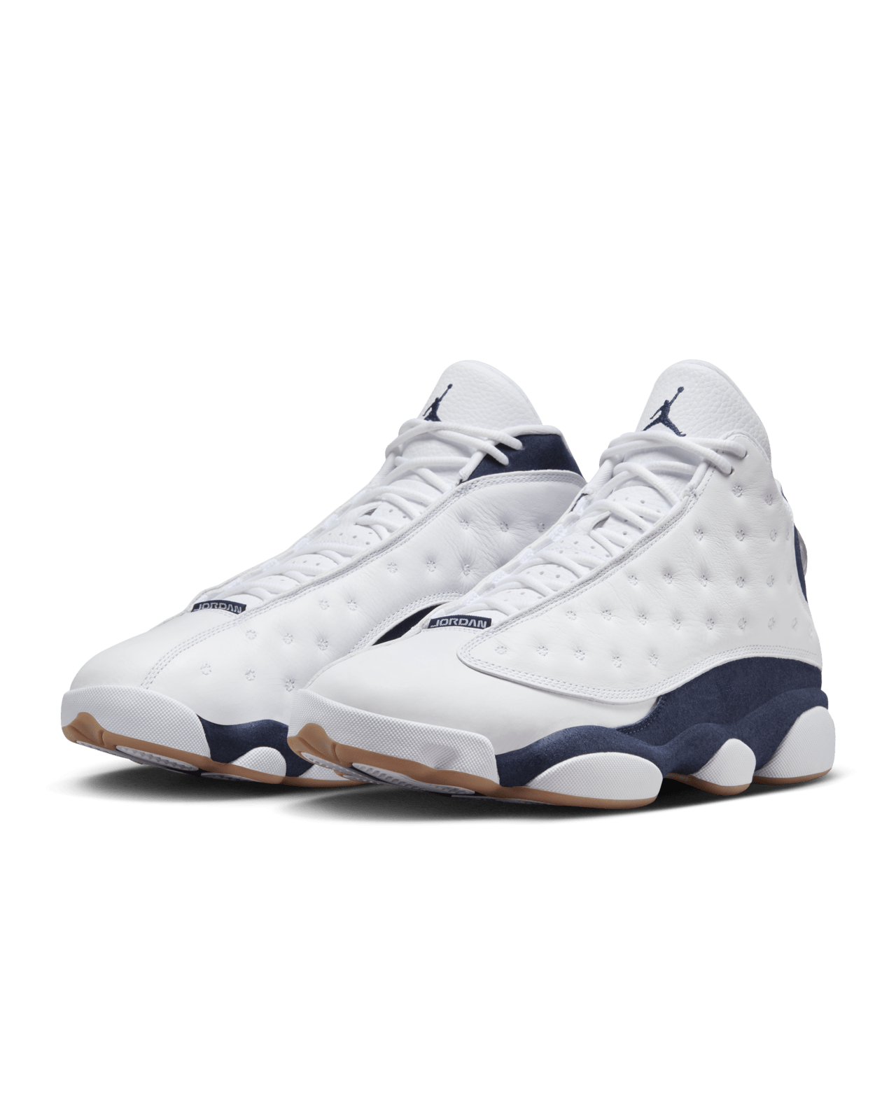 วันเปิดตัว Air Jordan 13 "White and Midnight Navy" (414571-140). Nike SNKRS