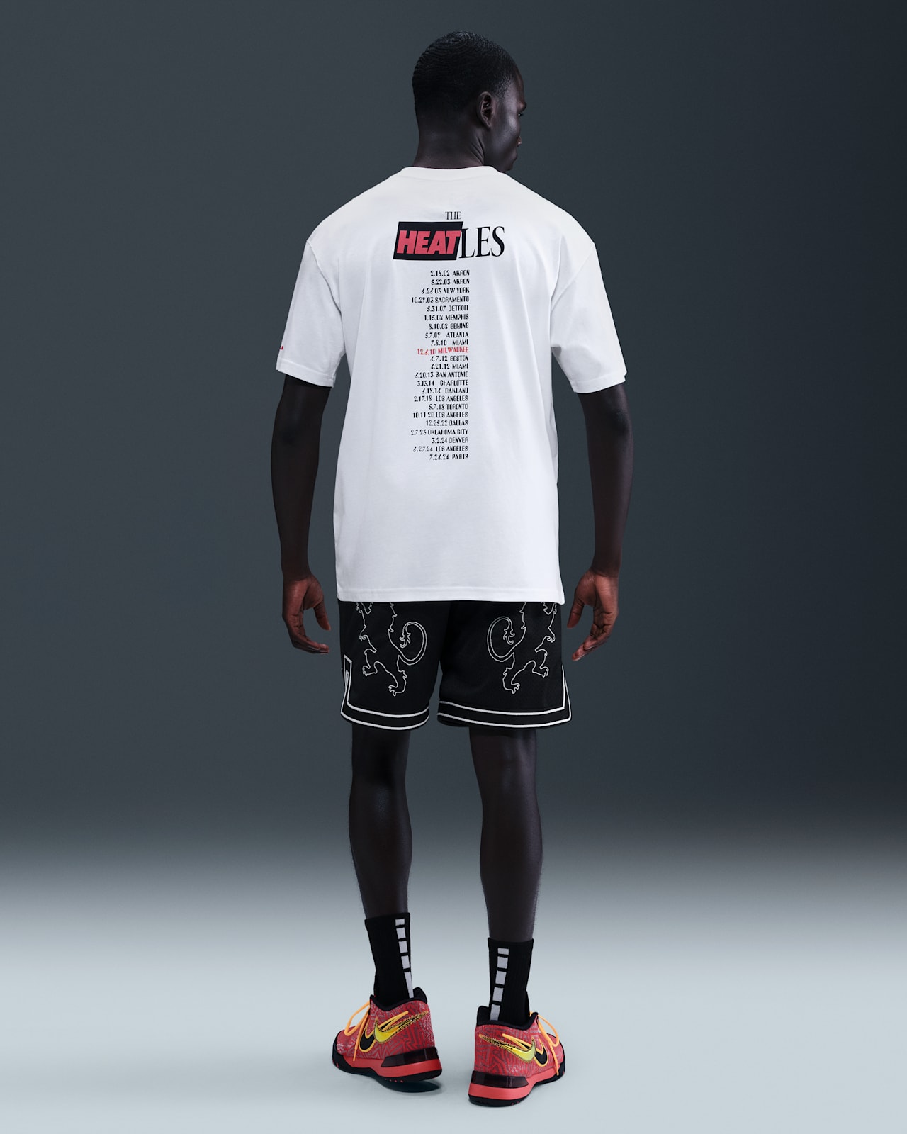 Fecha de lanzamiento de la playera para hombre LeBron "Heat Wave ...