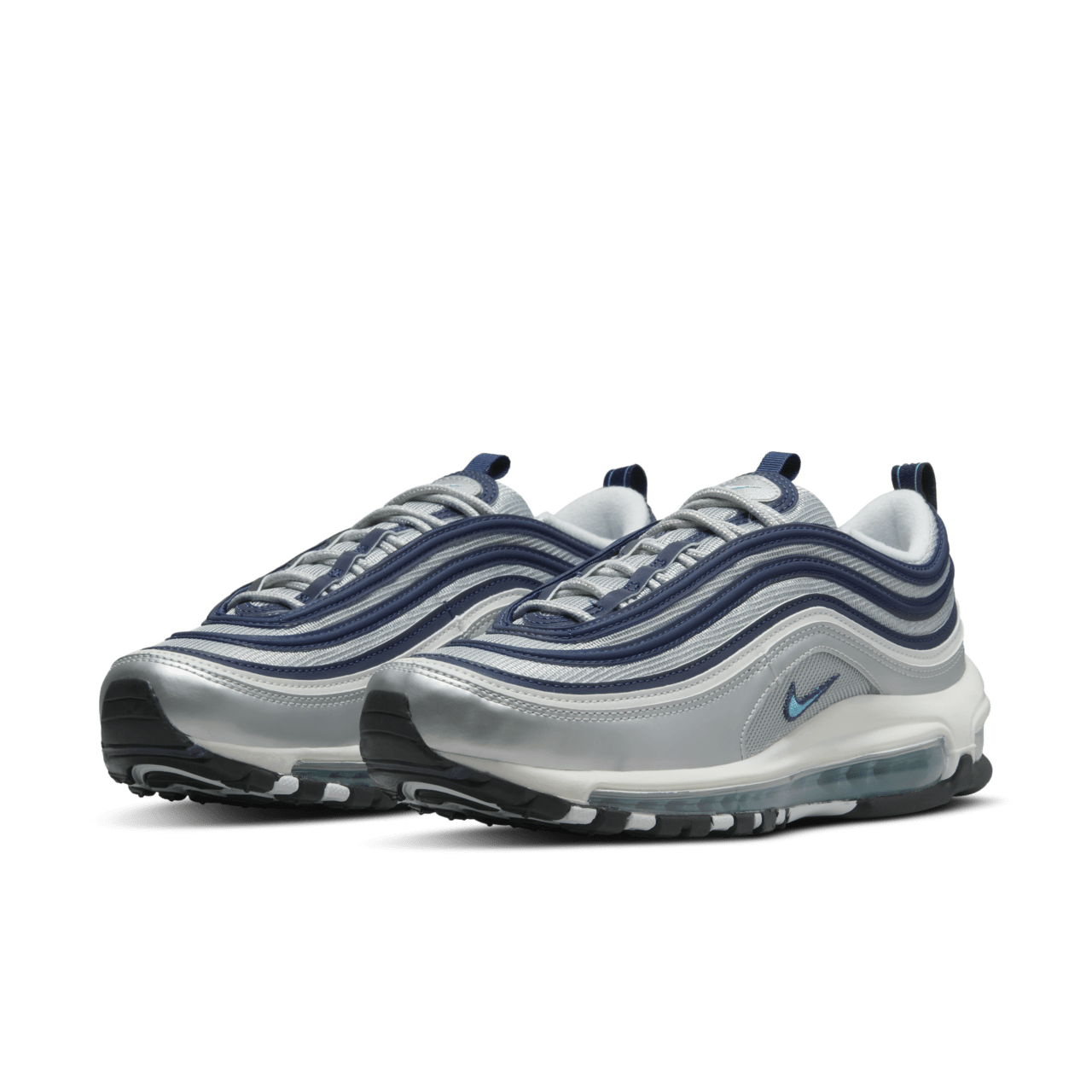 วันเปิดตัว Air Max 97 Metallic Silver And Chlorine Blue ผู้หญิง