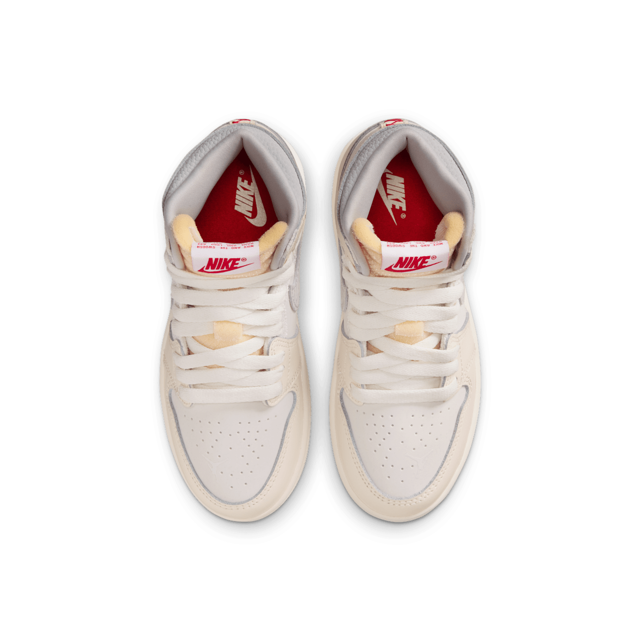 Little Kids' Jordan 1 Retro High OG 'Sail and Pale Ivory' (IH4283-100 ...