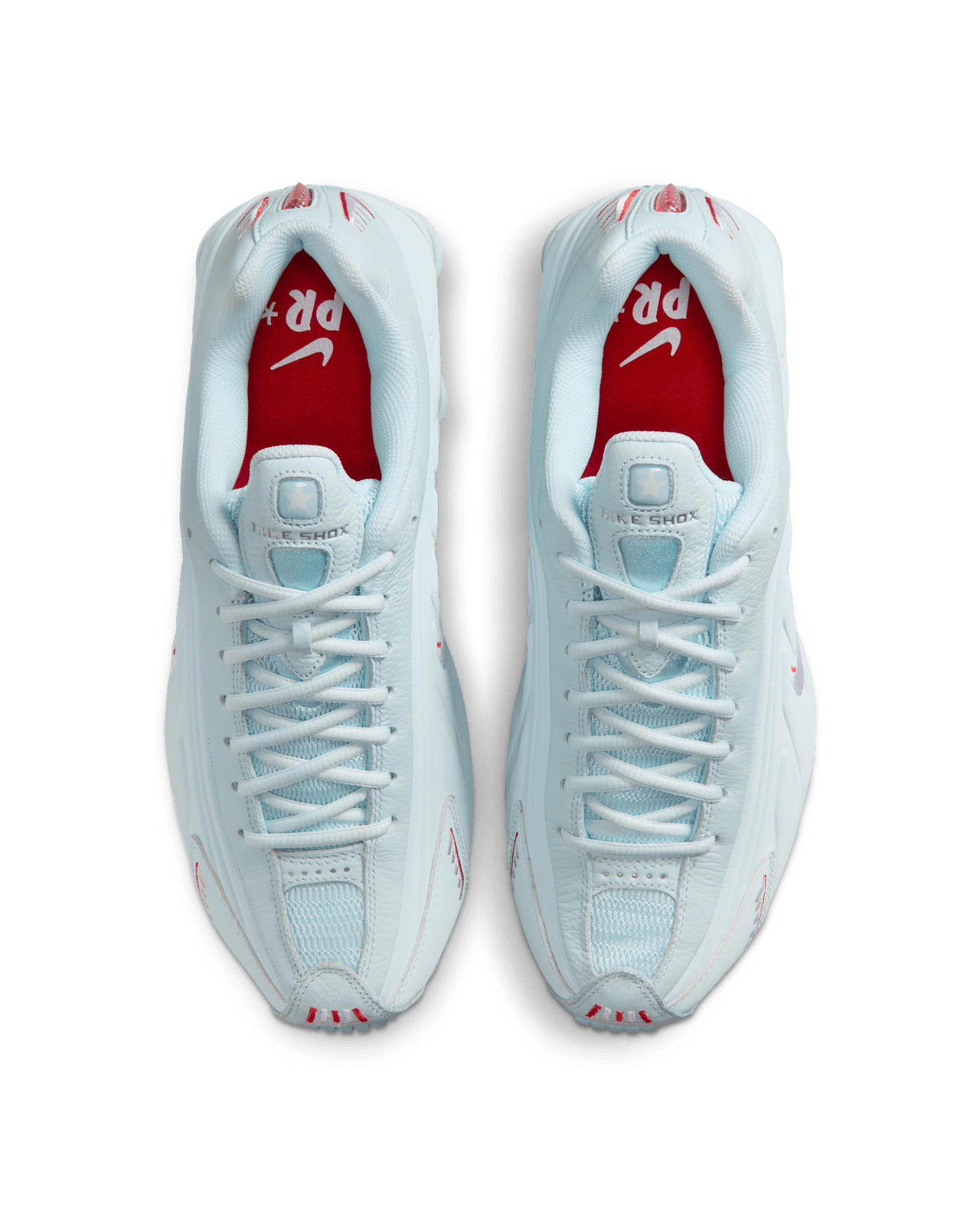 Fecha de lanzamiento de los Shox R4 "Glacier Blue and University Red ...