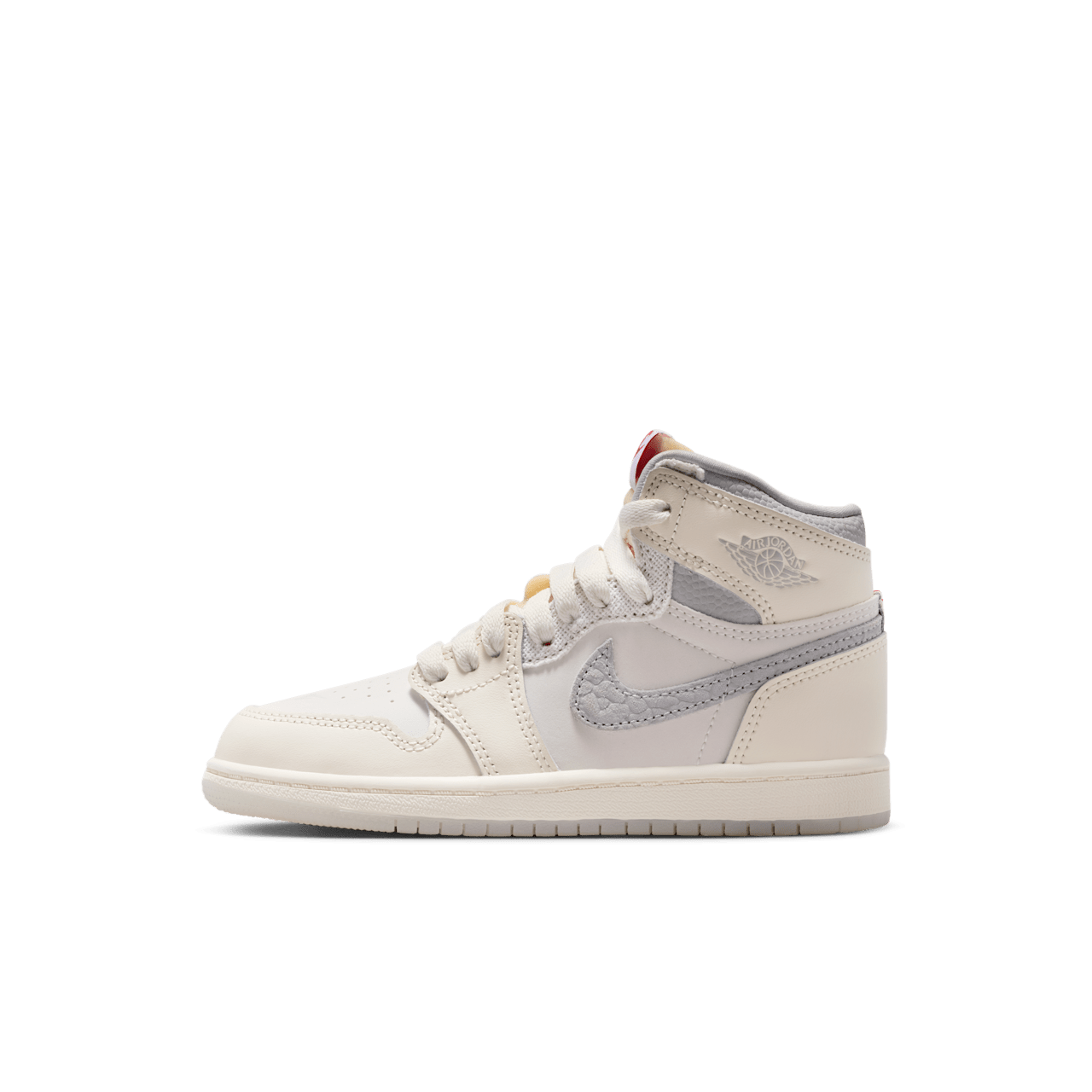 Little Kids' Jordan 1 Retro High OG 'Sail and Pale Ivory' (IH4283-100 ...