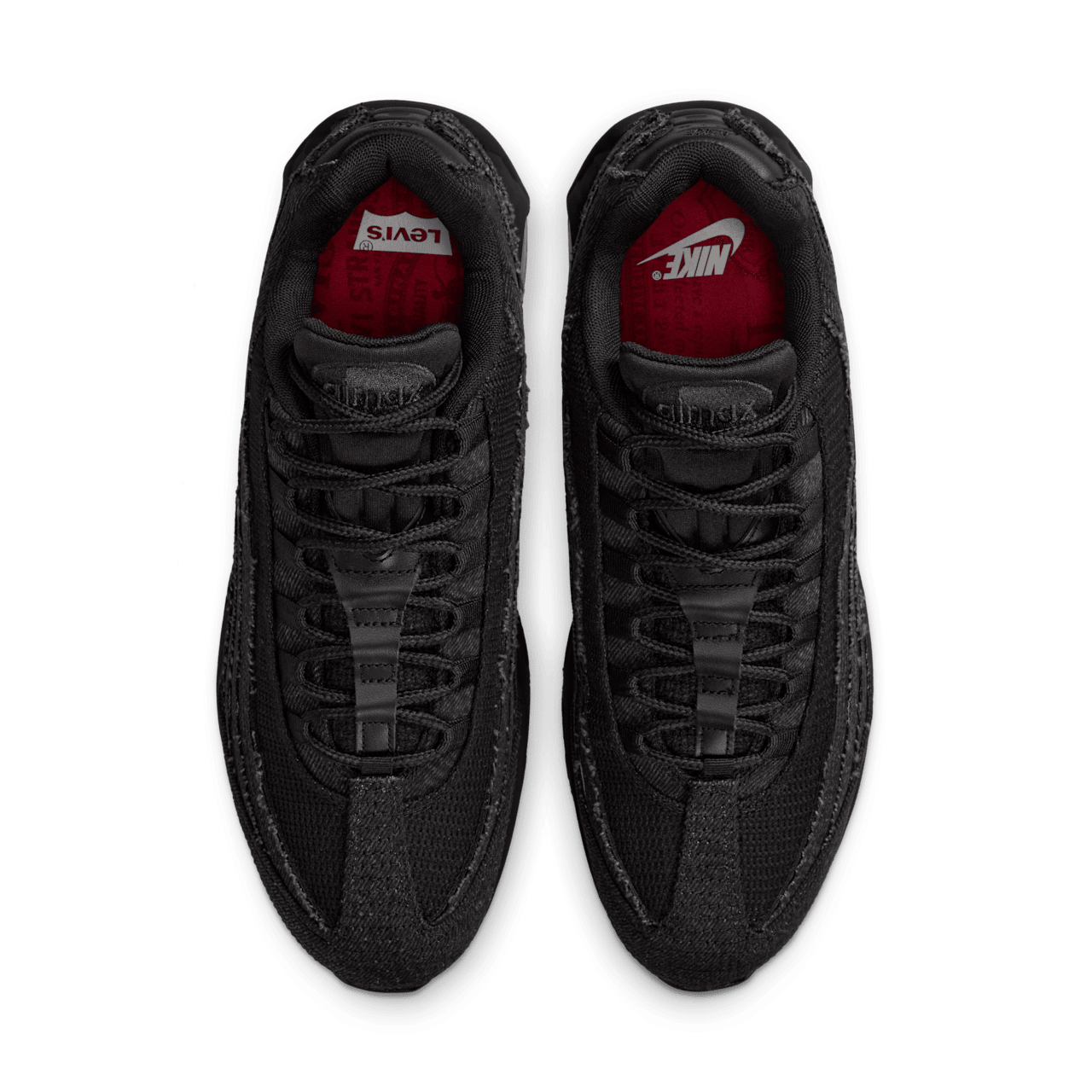 วันเปิดตัว Air Max 95 x Levi's® "Black" (HM4743-001). Nike SNKRS