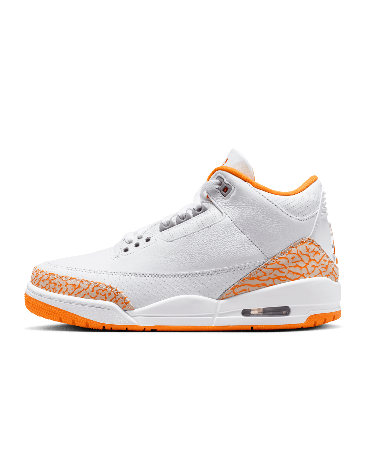 Date de sortie de la Air Jordan 3 « White and Orange Peel » pour femme ...