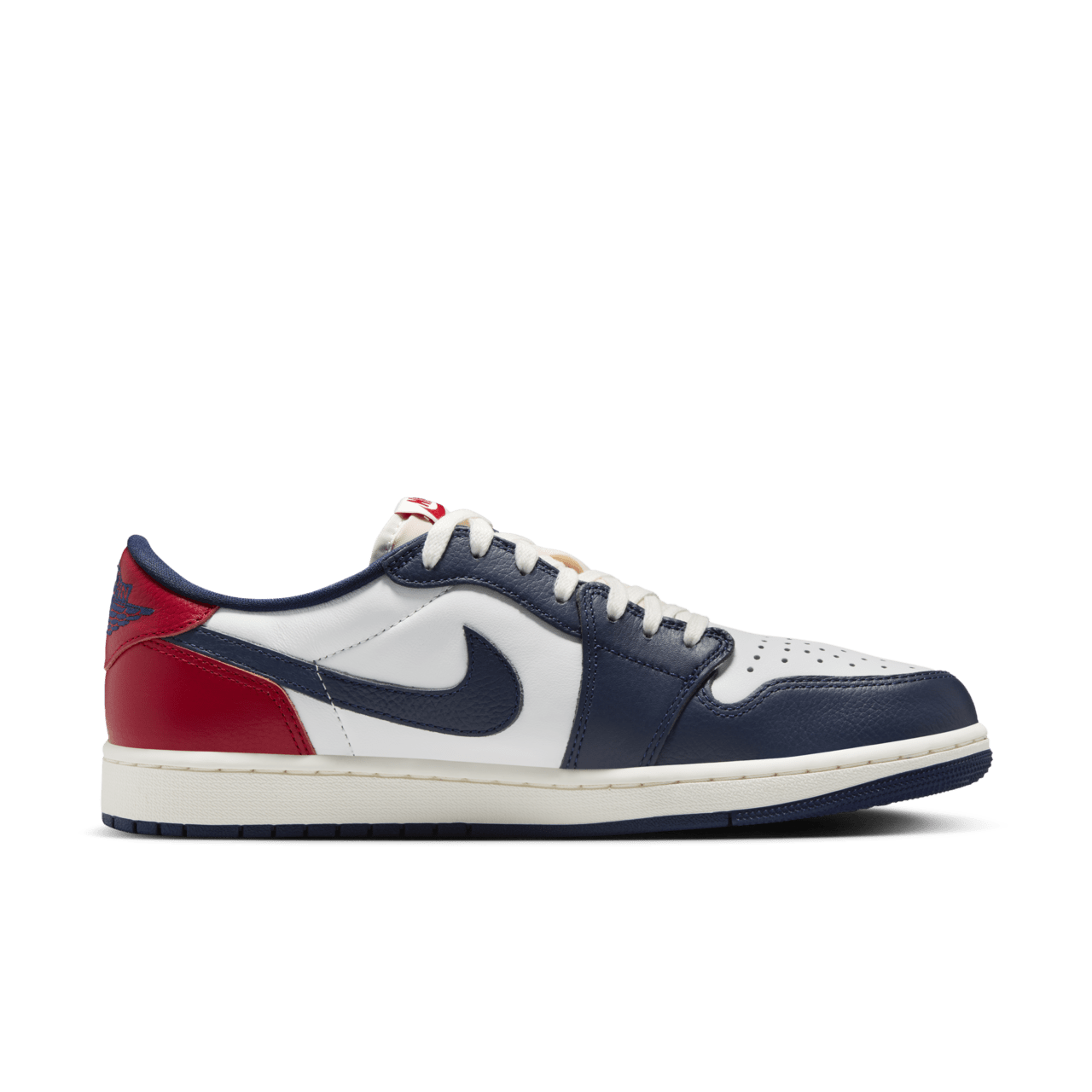 Air Jordan 1 Low OG Gym Red Midnight Navy HQ2993 100 Release Date