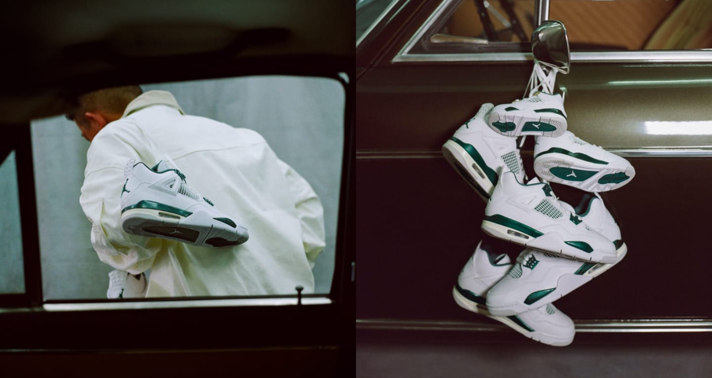 Air Jordan 4 'Oxidised Green' (FQ8138-103) release date. Nike SNKRS