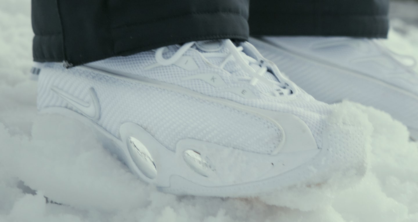 NOCTA Glide 'Triple White' (DM0879-100) release date . Nike SNKRS