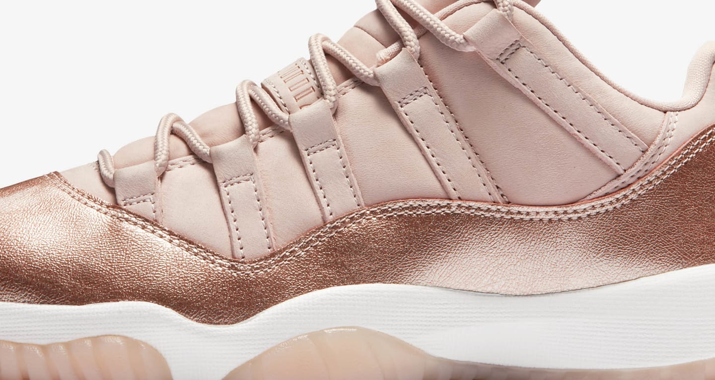 【NIKE公式】 レディース エア ジョーダン 11 'Rose Gold' (AH7860-105 / AJ11 Low). Nike SNKRS
